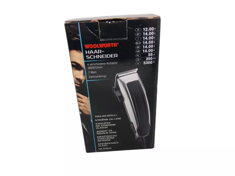 MASZYNKA DO WŁOSÓW WOOLWORTH JH-4806 KOMPLET | Maszynki do strzyżenia ...