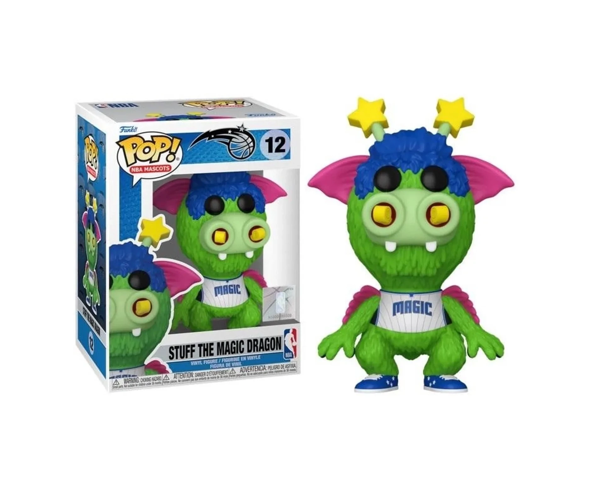 FIGURKA FUNKO POP! NBA MASCOTS STUFF THE MAGIC DRAGON | Figurki ...