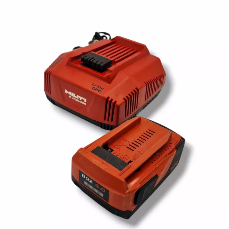 ŁADOWARKA HILTI C 4/36-350 AKUMULATOR HILTI B22/4.0 LI-ON | Loombard.pl