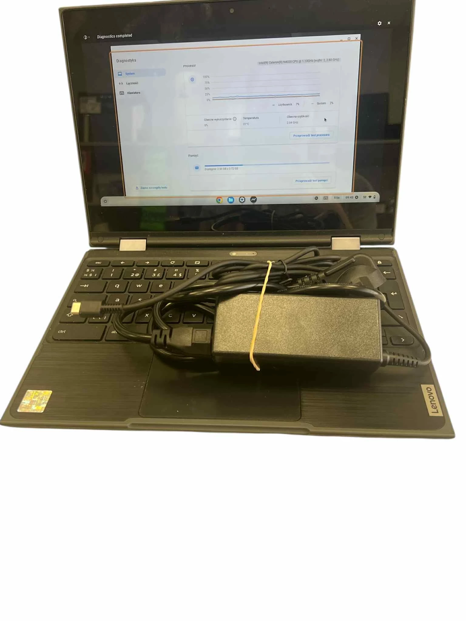 LAPTOP LENOVO 300E CHROMEBOOK GEN 2 + ŁAD | Laptopy | Loombard.pl