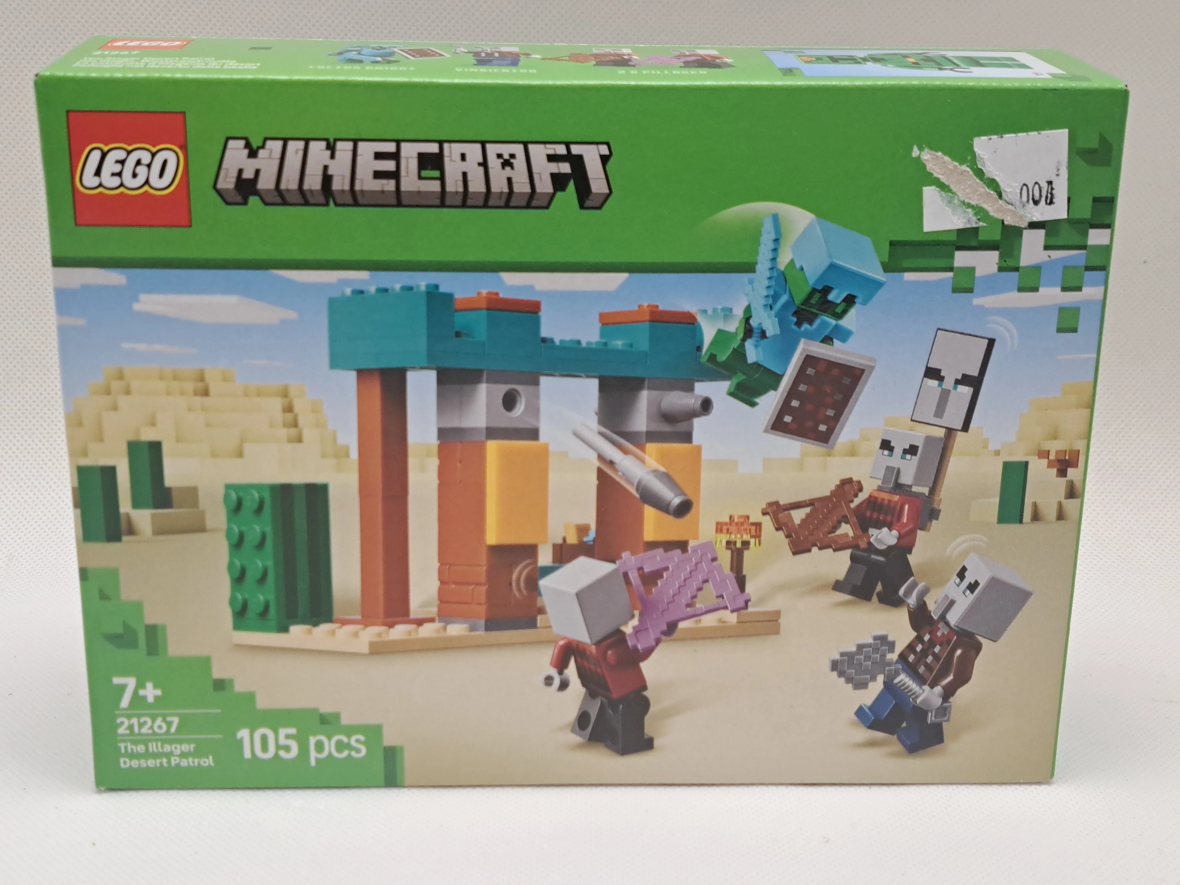 LEGO MINECRAFT 21267 PUSTYNNY PATROL ZŁOSADNIKÓW | Minecraft | Loombard.pl