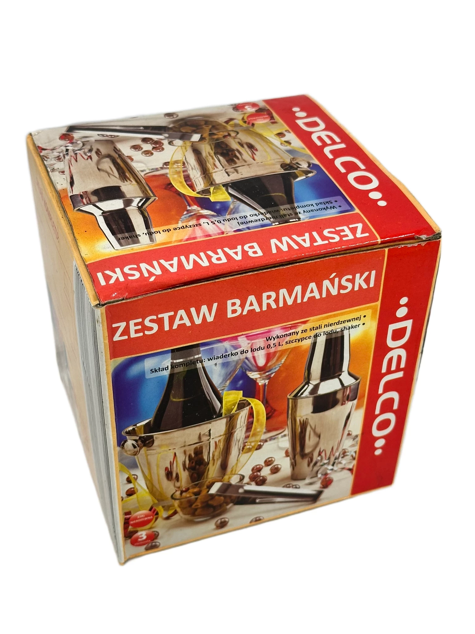 ZESTAW BARMAŃSKI BARMANA DO DRINKÓW DELCO TRZY ELEMENTY | Zestawy ...
