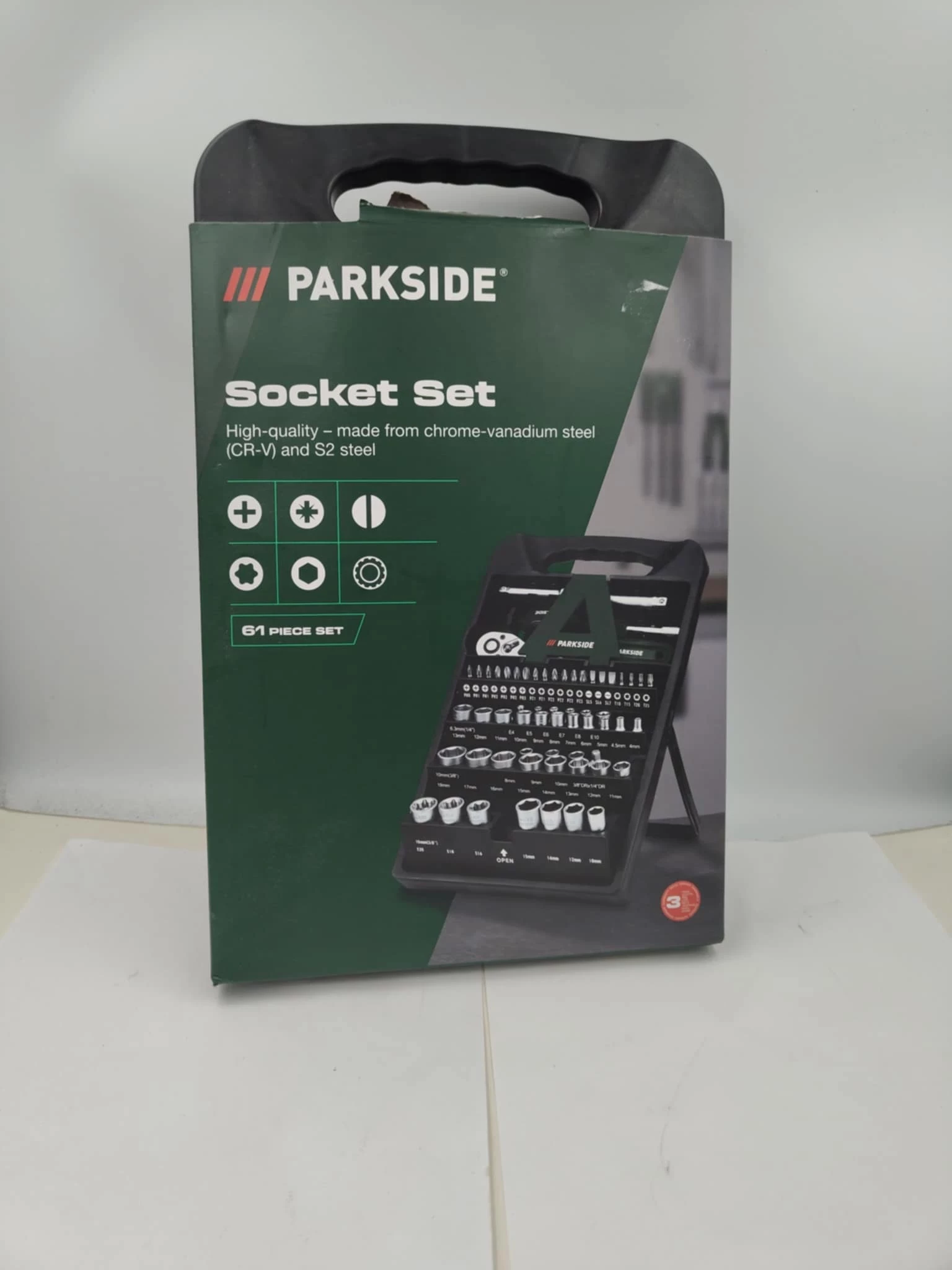 ZESTAW KLUCZY PARKSIDE SOCKET SET 61ELEMENTÓW | Klucze | Loombard.pl