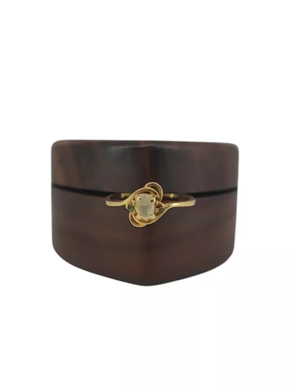 ELEGANCKI ZŁOTY PIERŚCIONEK 585 1,78G | Pierścionki, obrączki | Loombard.pl