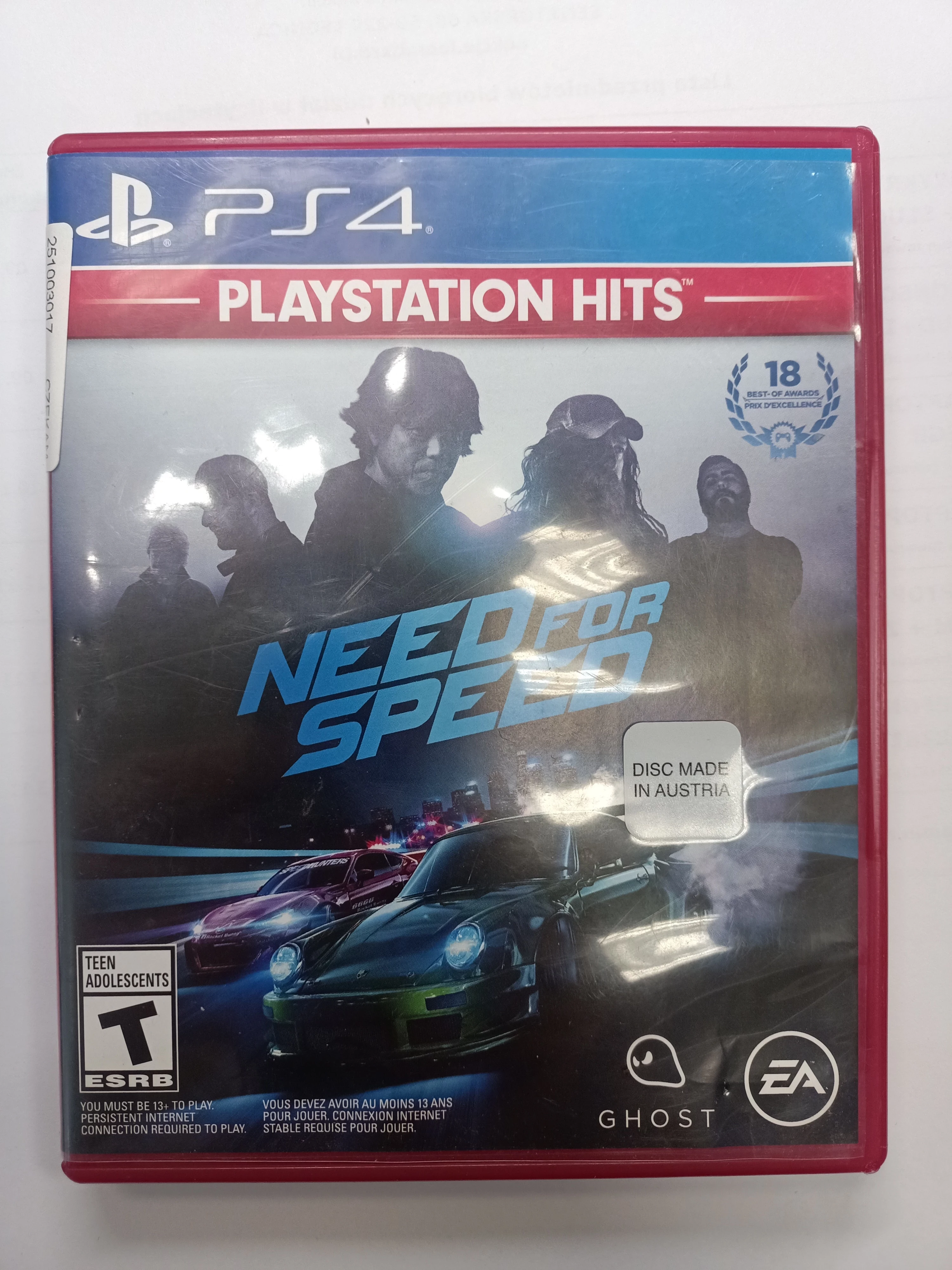 NEED FOR SPEED - PLAYSTATION HITS SONY PLAYSTATION 4 (PS4) | Gry na ...