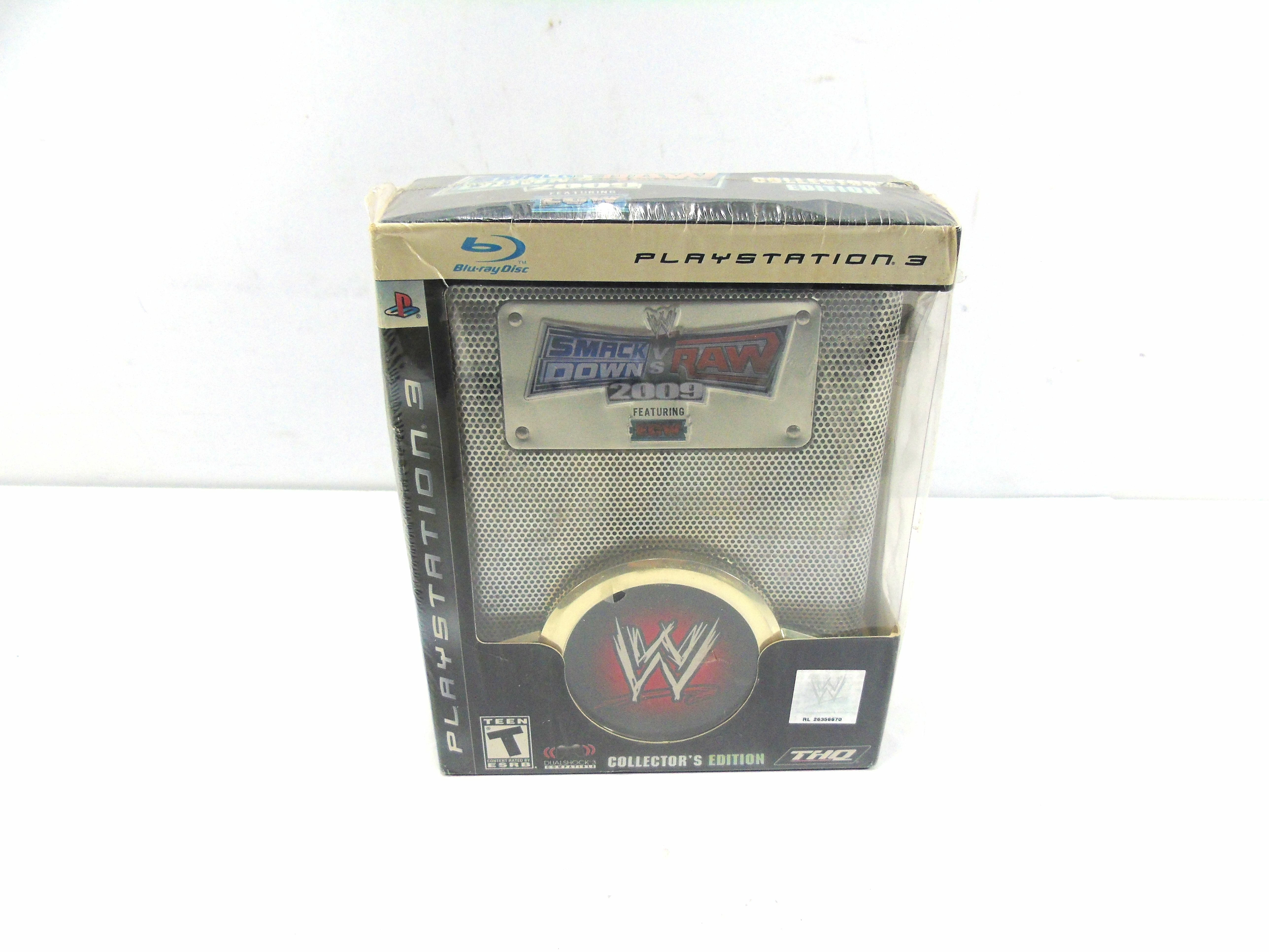 GRA NA PS3 SMACKDOWN VS RAW 2009 COLLECTOR'S EDITION FOLIA | Gry na ...