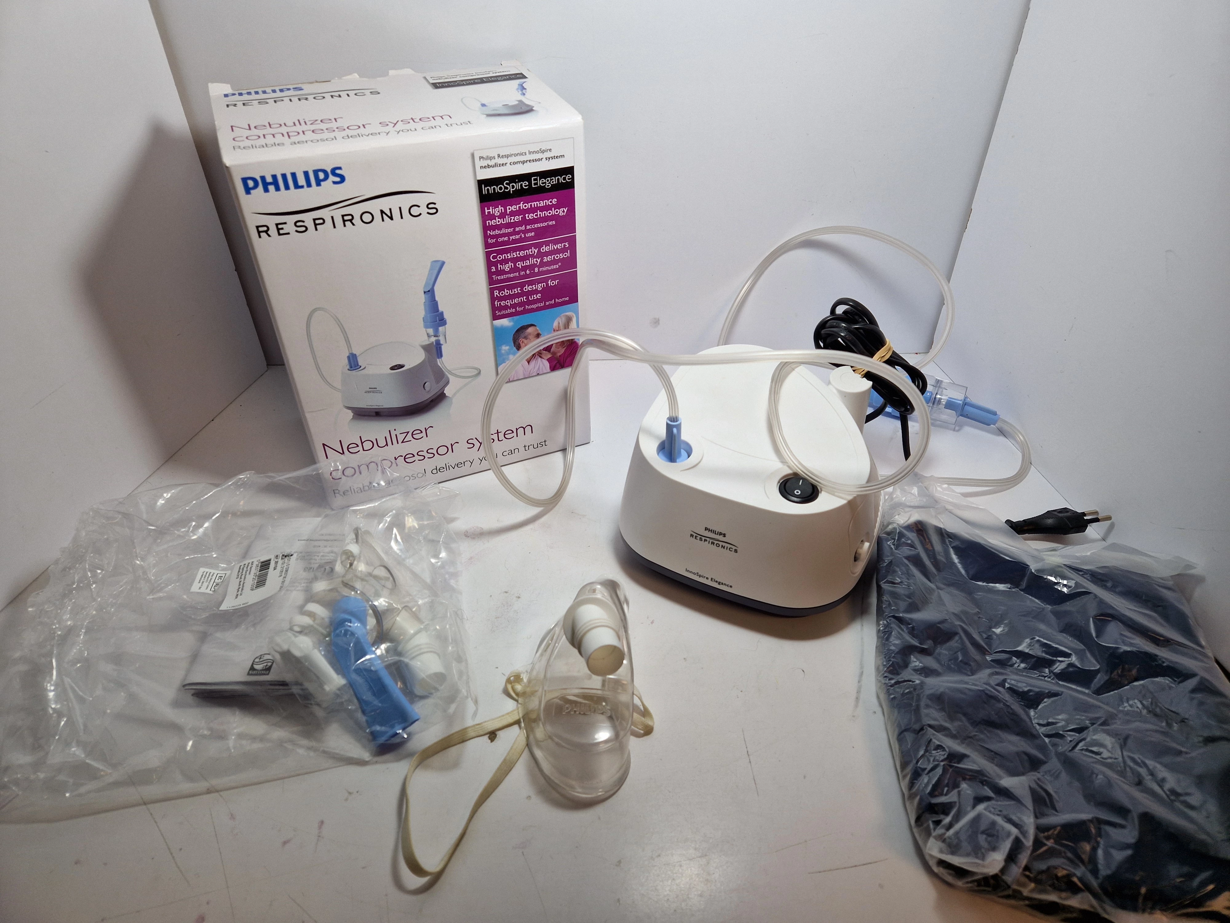 PHILIPS RESPIRONICS NEBULIZER COMPRESSOR SYSTEM INHALATOR | Inhalatory ...