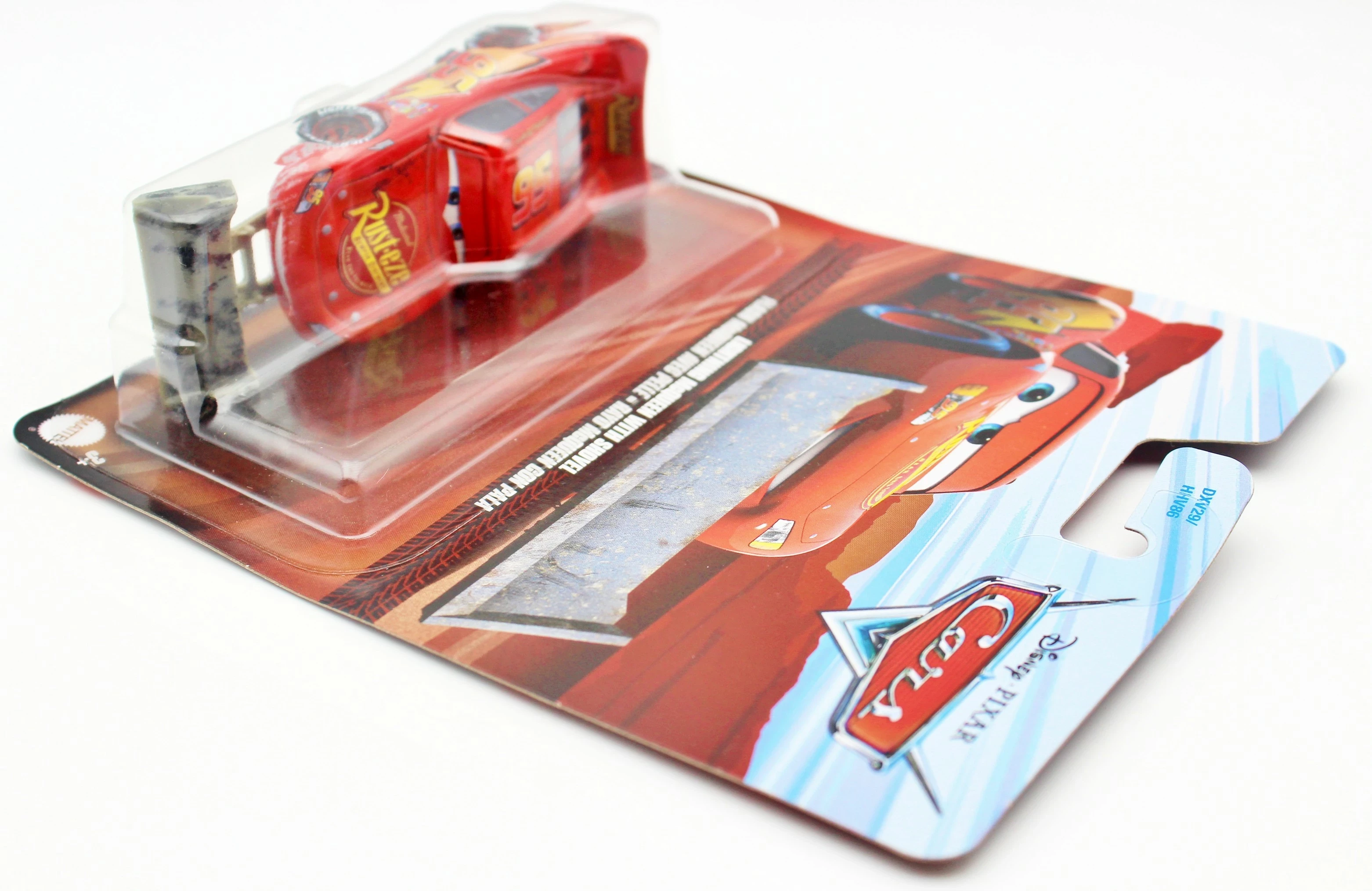 AUTKO ZABAWKA DISNEY PIXAR CARS LIGHTNING MCQUEEN WHIT SHOVEL | Loombard.pl