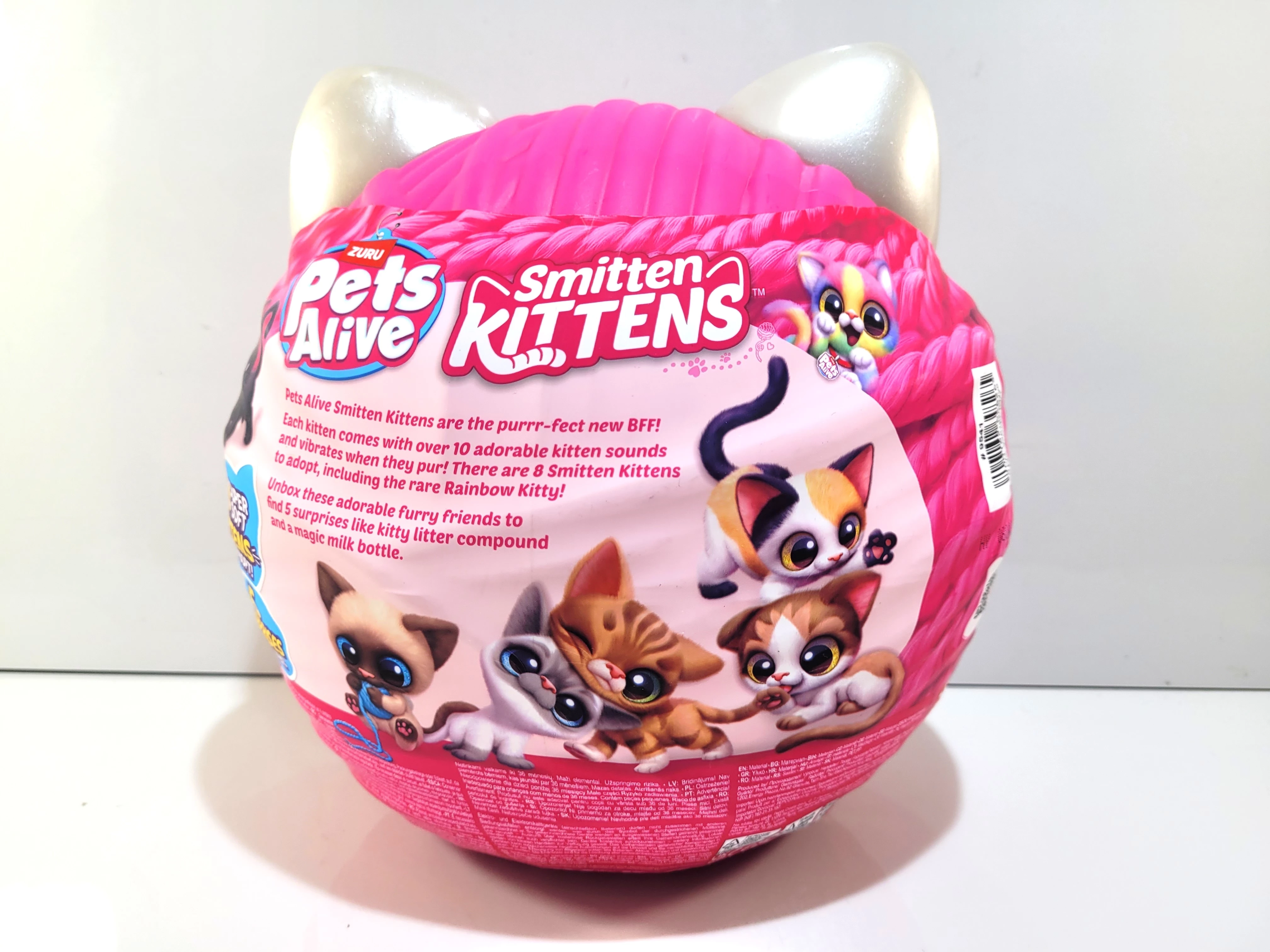 ZURU PETS ALIVE SMITTEN KITTENS INTERAKTYWNY PLUSZOWY KOTEK ...