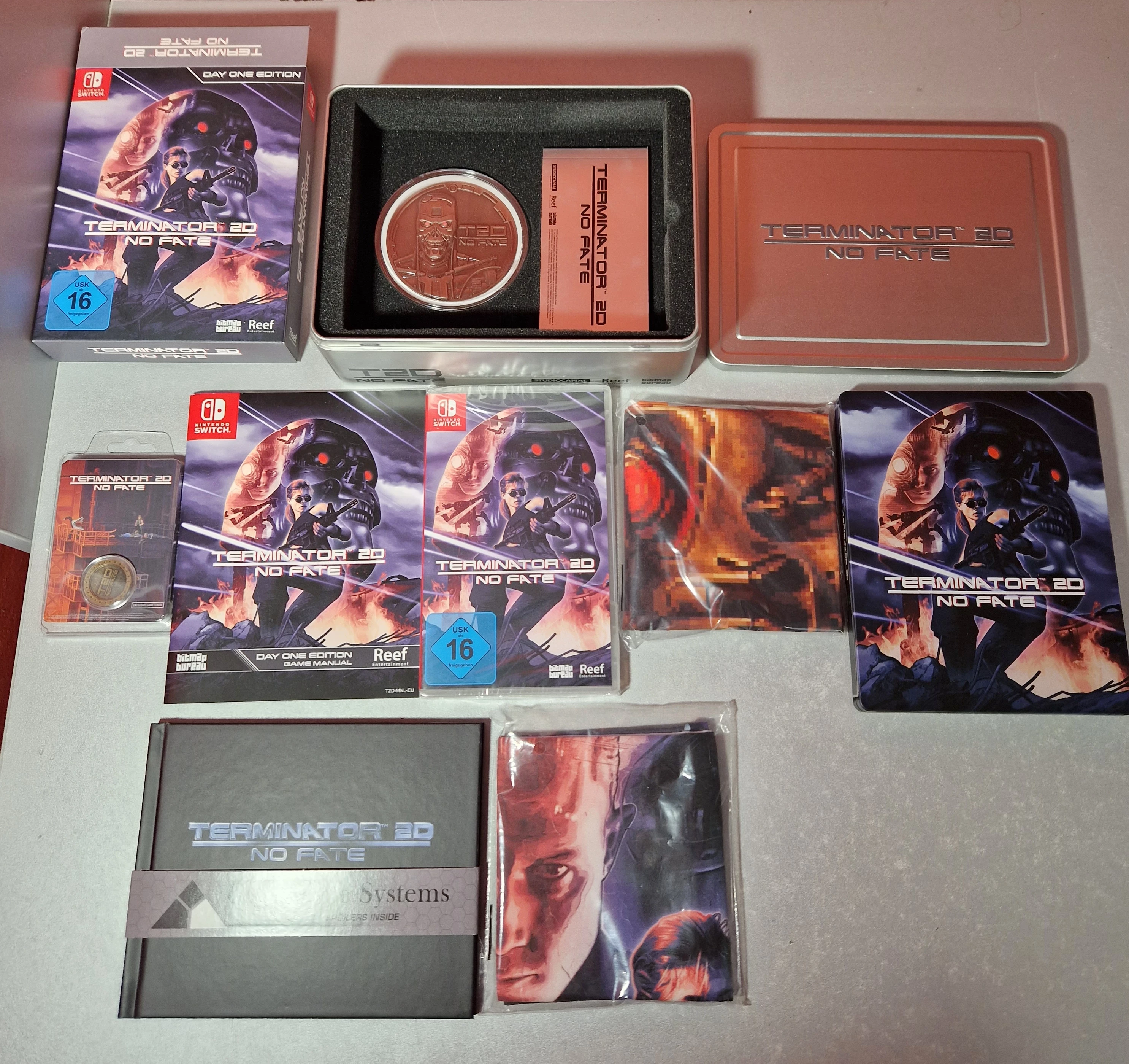 NINTENDO SWITCH TERMINATOR 2D: NO FATE COLLECTOR EDITION POLSKIE NAPISY ...