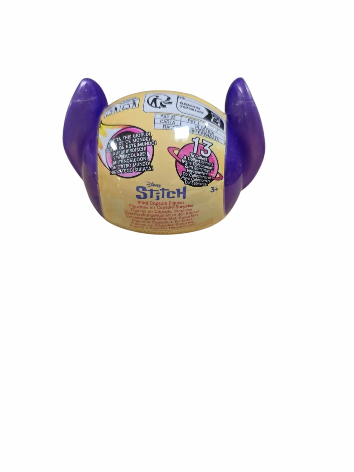 DISNEY LILO & STITCH FIGURKA STITCH ANGEL NIESPODZIANKA W KAPSULE 5 CM ...