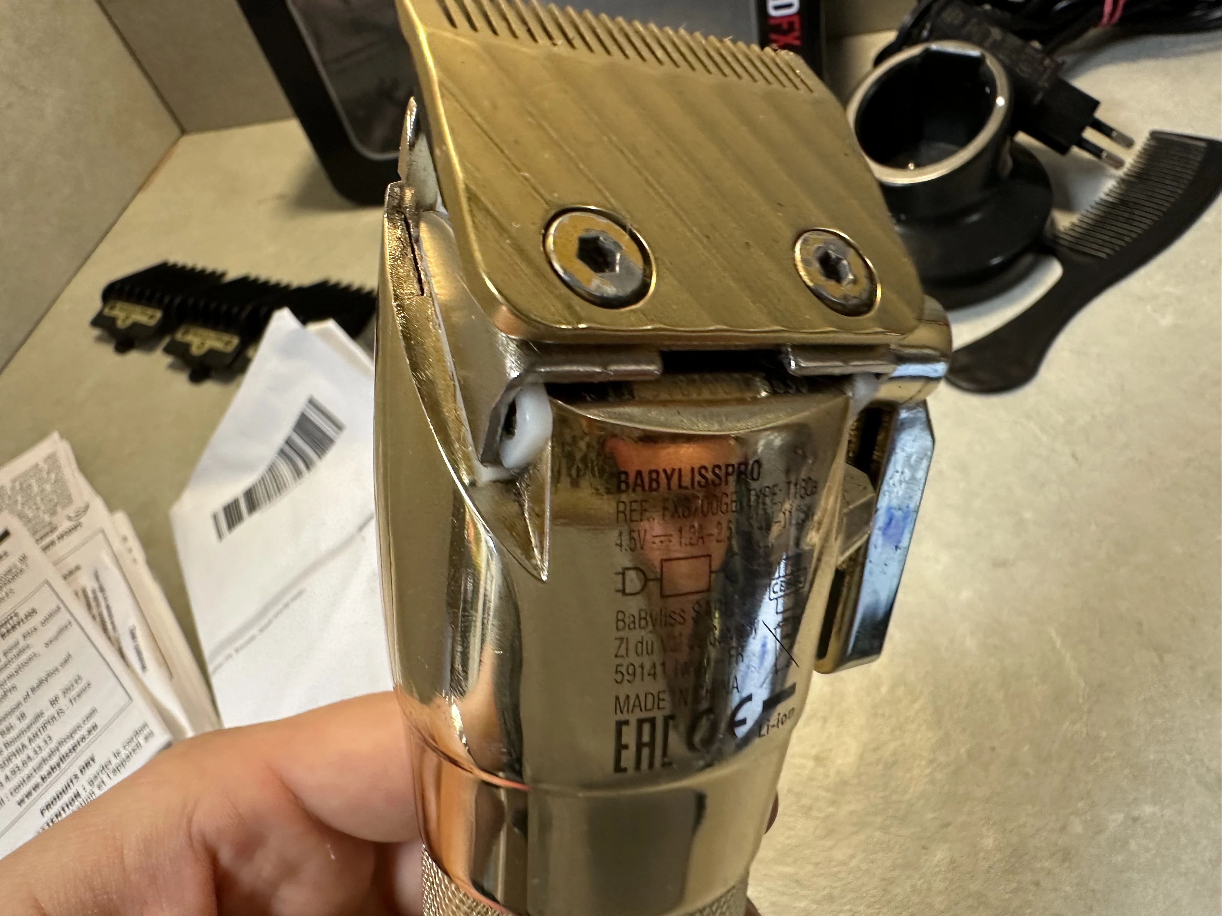 MASZYNKA DO WŁOSÓW BABYLISS PRO T160A KOMPLET | Maszynki do strzyżenia ...