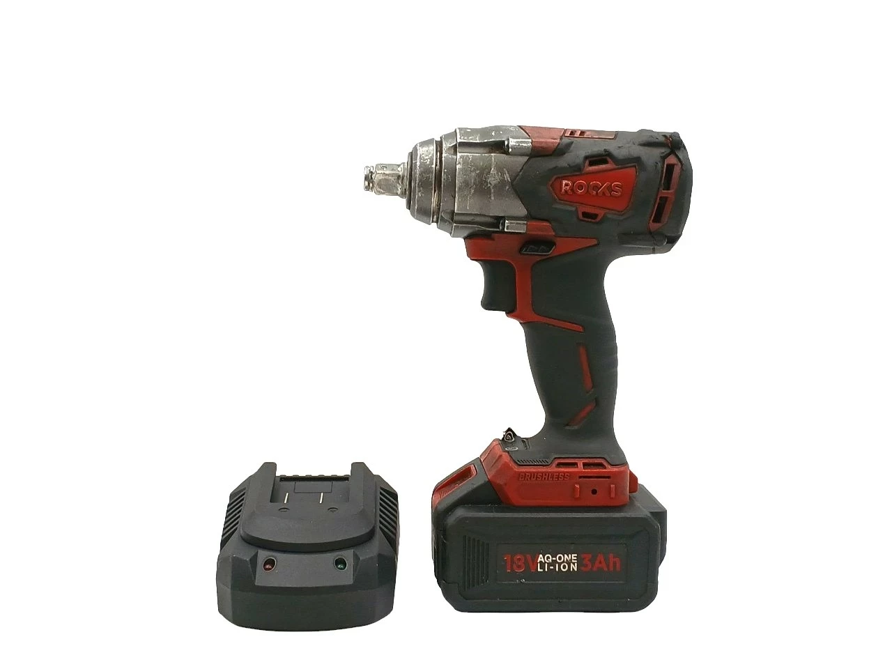 KLUCZ UDAROWY ROOKS AQ-ONE OK-03.4002 350 NM 18 V 3.0 AH + ŁADOWARKA ...