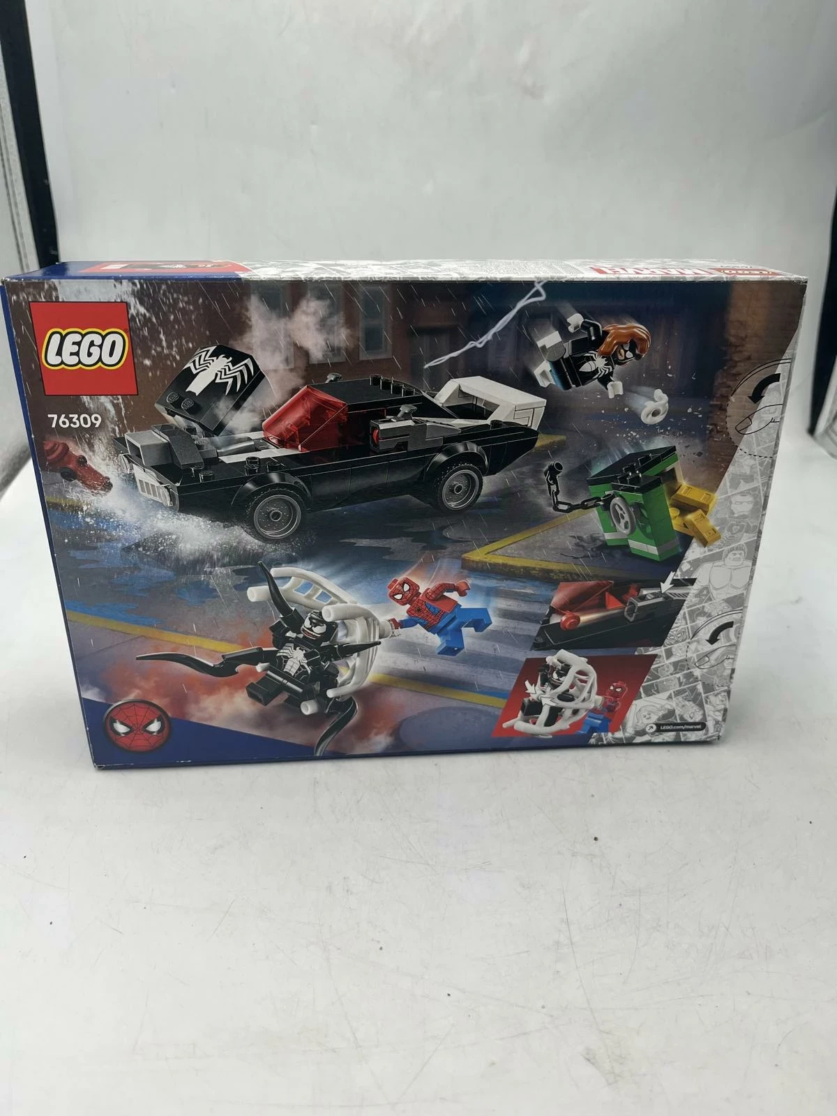 LEGO 76309 MARVEL SPIDER-MAN KONTRA MUSCLE CAR VEN | Super Heroes ...