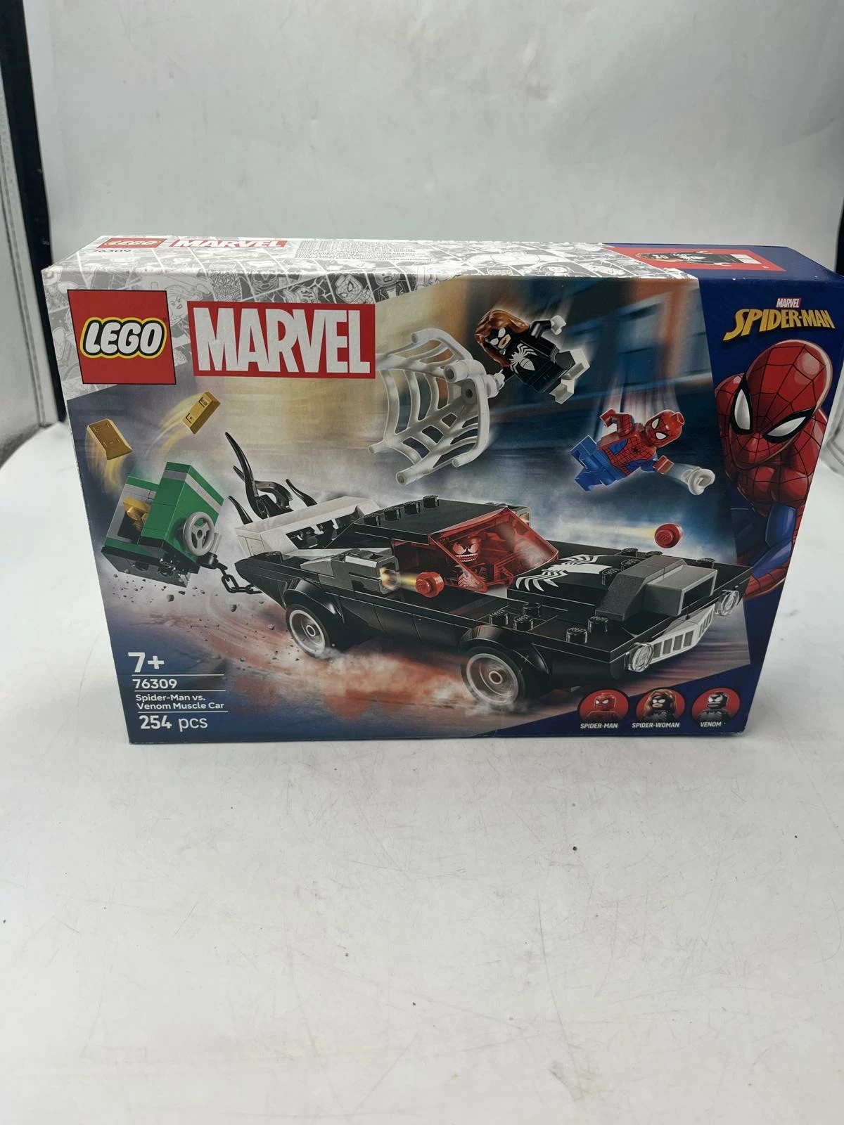 LEGO 76309 MARVEL SPIDER-MAN KONTRA MUSCLE CAR VEN | Super Heroes ...