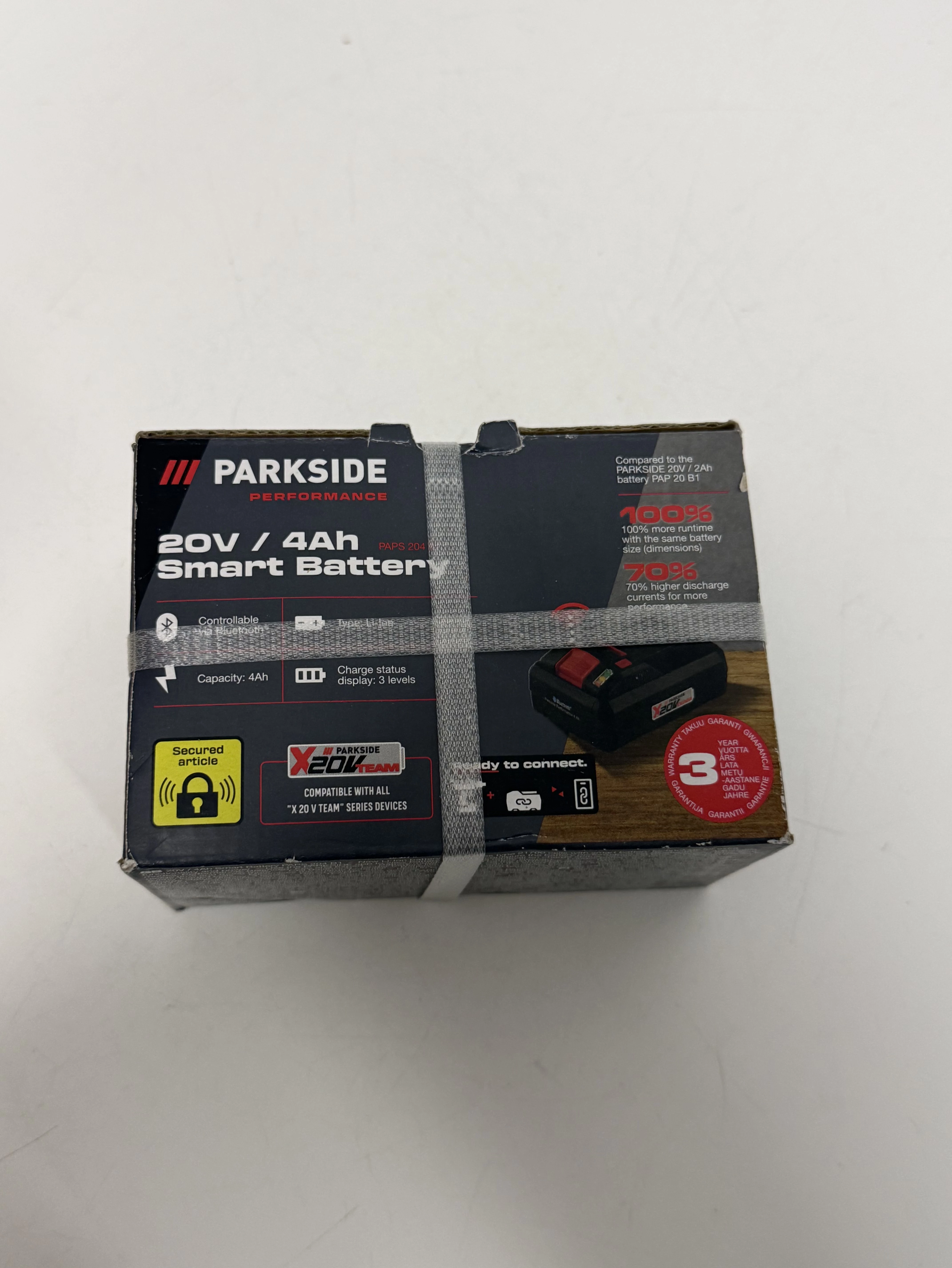 AKUMULATOR PARKSIDE 20V 4AH SMART BATTERY | Akumulatory do ...