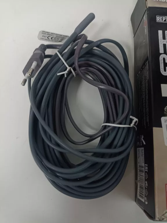 KABEL GRZEWCZY DO TERRARIUM 7M 50W REPTI PLANET | Ogrzewanie i ...
