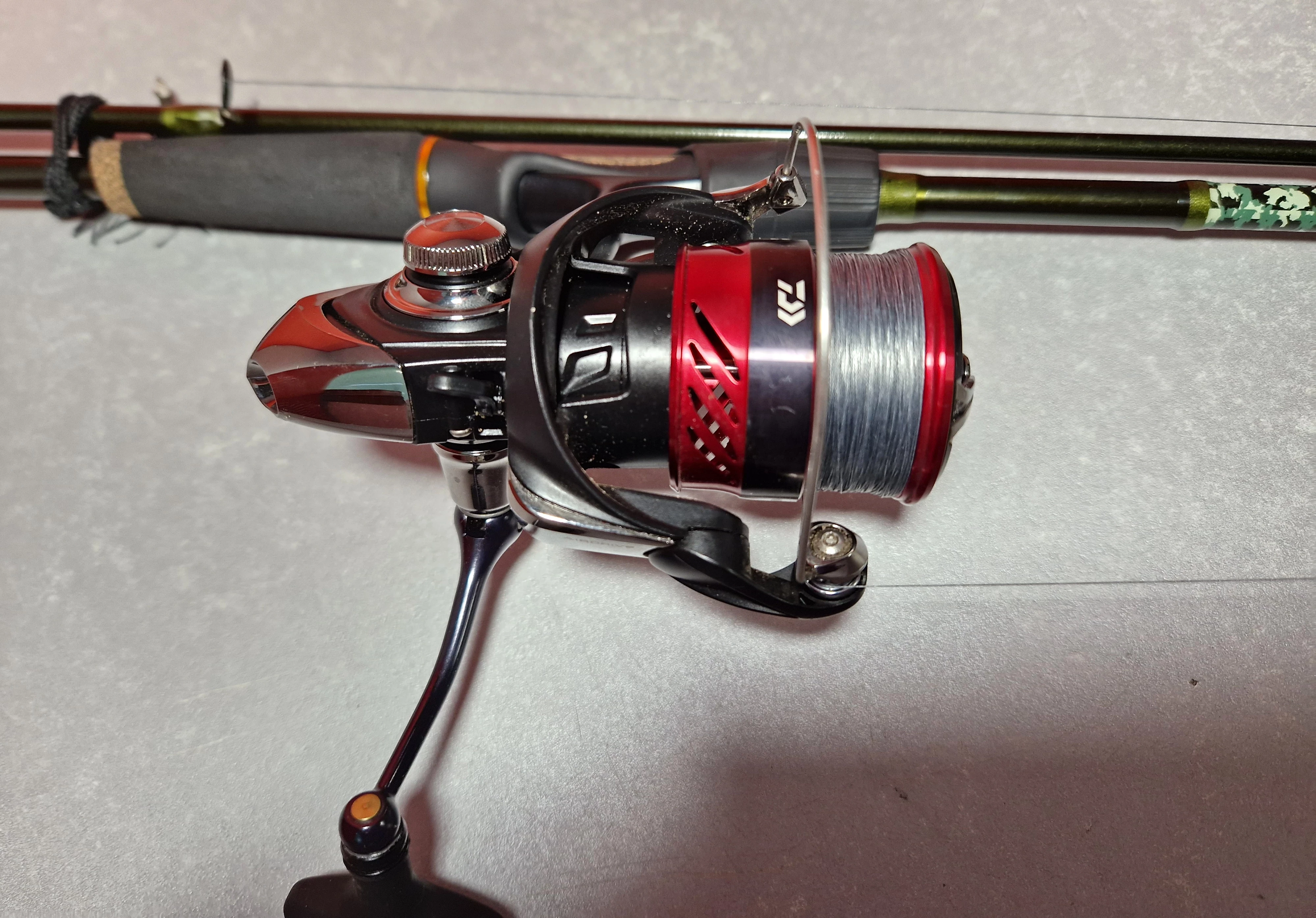 JAXON WĘDKA GREEN POINT XTT SPIN 2,80M 5-25 G+KOŁOWROTEK DAIWA NINJA ...