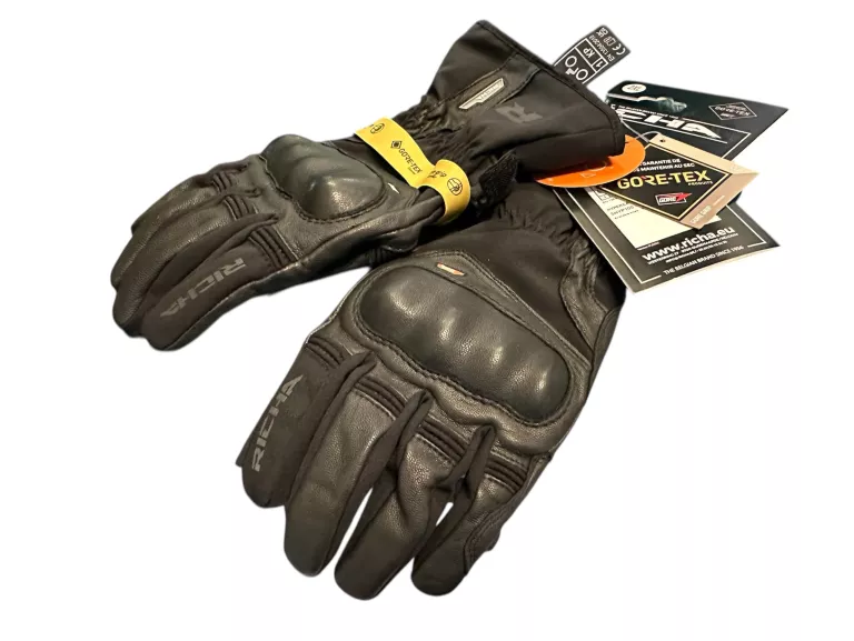 RICHA RĘKAWICE MOTOCYKLOWE HYPERCANE GORE-TEX CZARNE 2XL | Rękawice ...