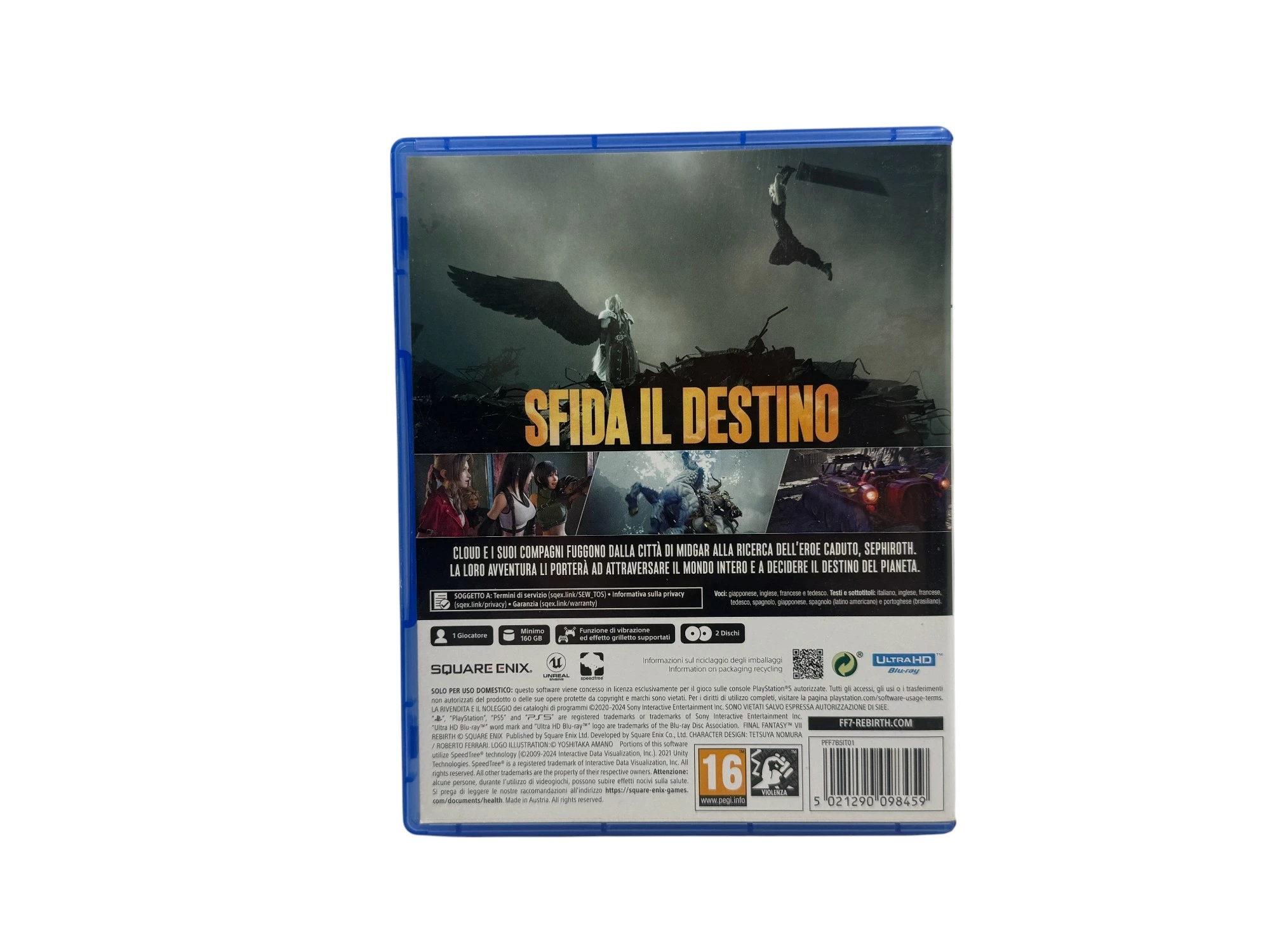 FINAL FANTASY VII REBIRTH PLAYSTATION 5 (PS5) PUDEŁKOWA | Gry na ...
