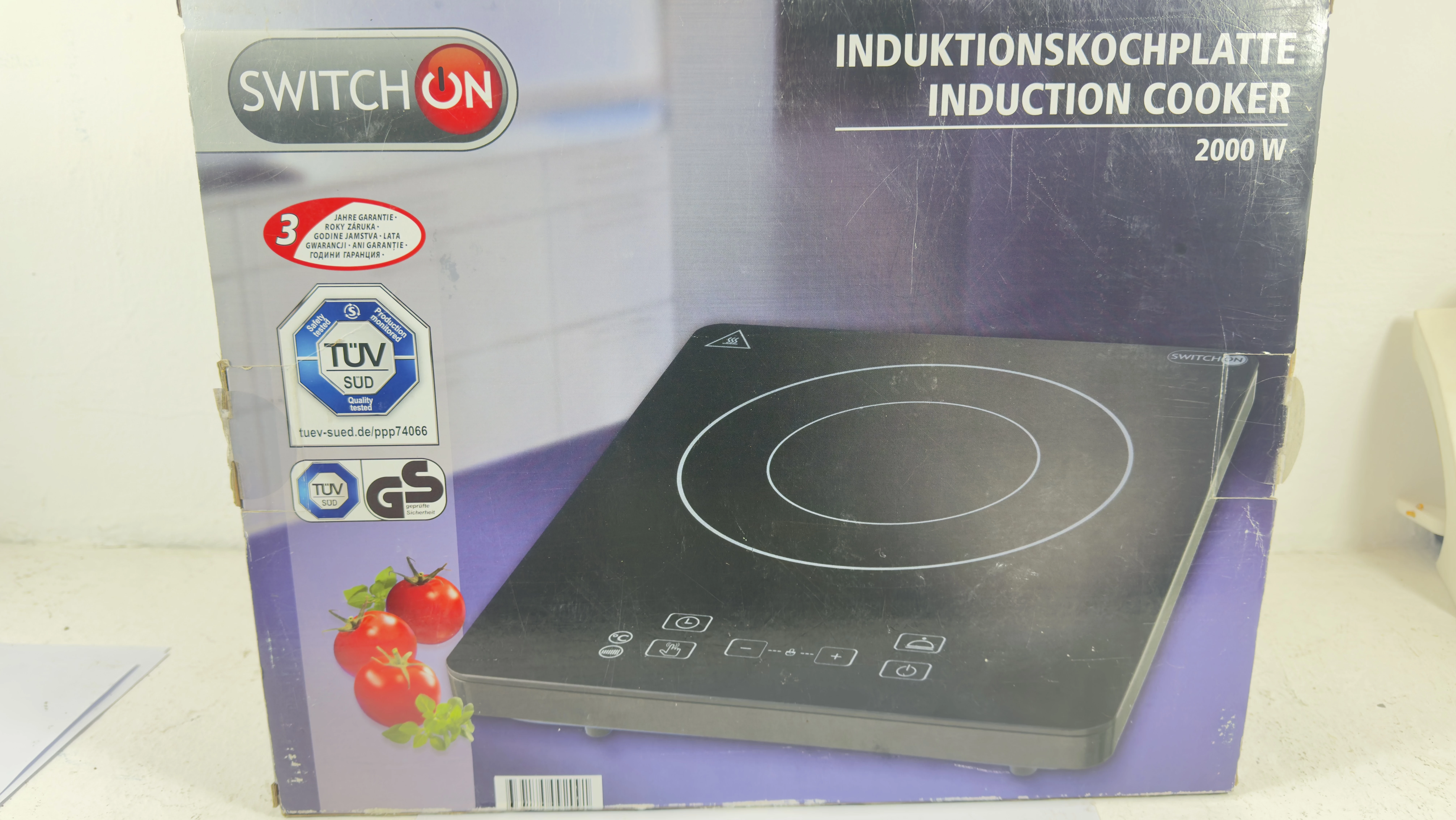 KUCHENKA INDUKCYJNA SWITCH ON IC-A0201 2000W | Kuchenki przenośne ...