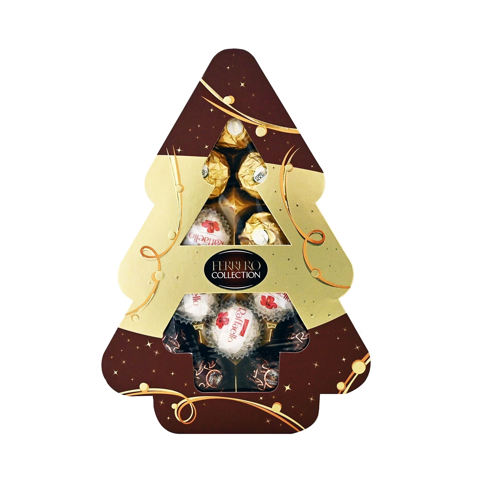 FERRERO COLLECTION CHOINKA WIGILIJNA CZEKOLADKI MIX PRALINY 12SZT 129G ...