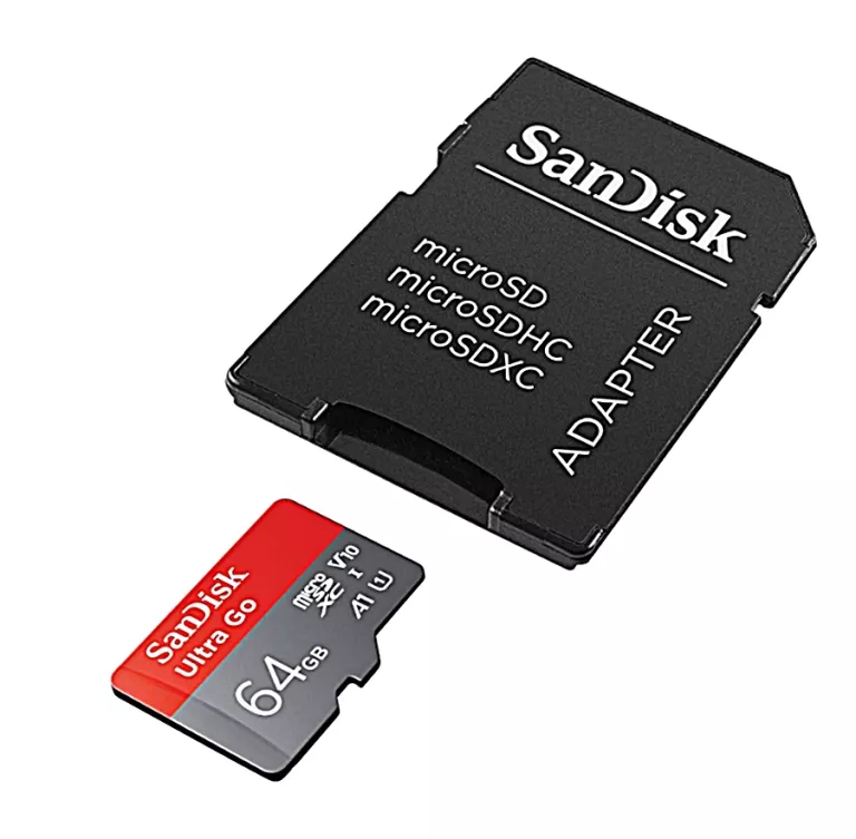 SANDISK ULTRA GO MICRO SDXC CARD + SD ADAPTER 64GB 150MB 619659214852 ...
