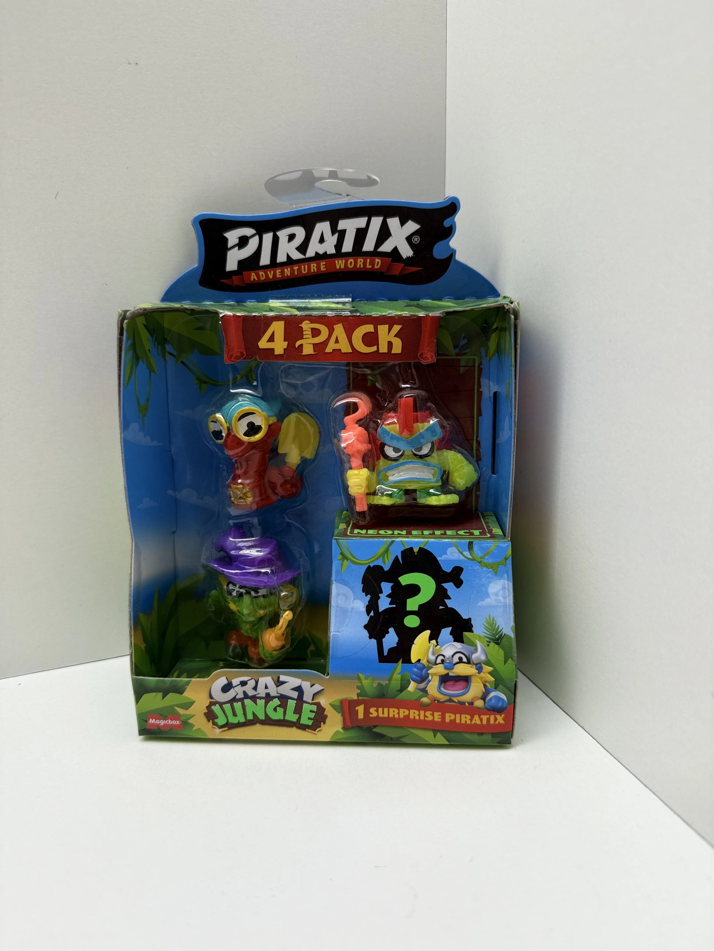 PIRATIX CRAZY JUNGLE MINI ZESTAW 4 FIGUREK | Figurki | Loombard.pl