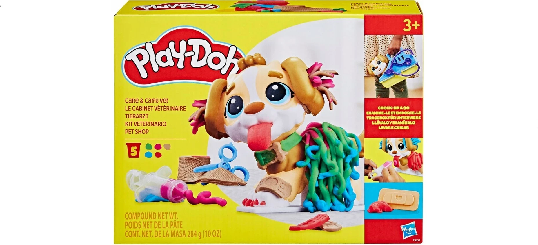 PLAY-DOH CIASTOLINA WIZYTA U WETERYNARZA F3639 | Masy plastyczne ...
