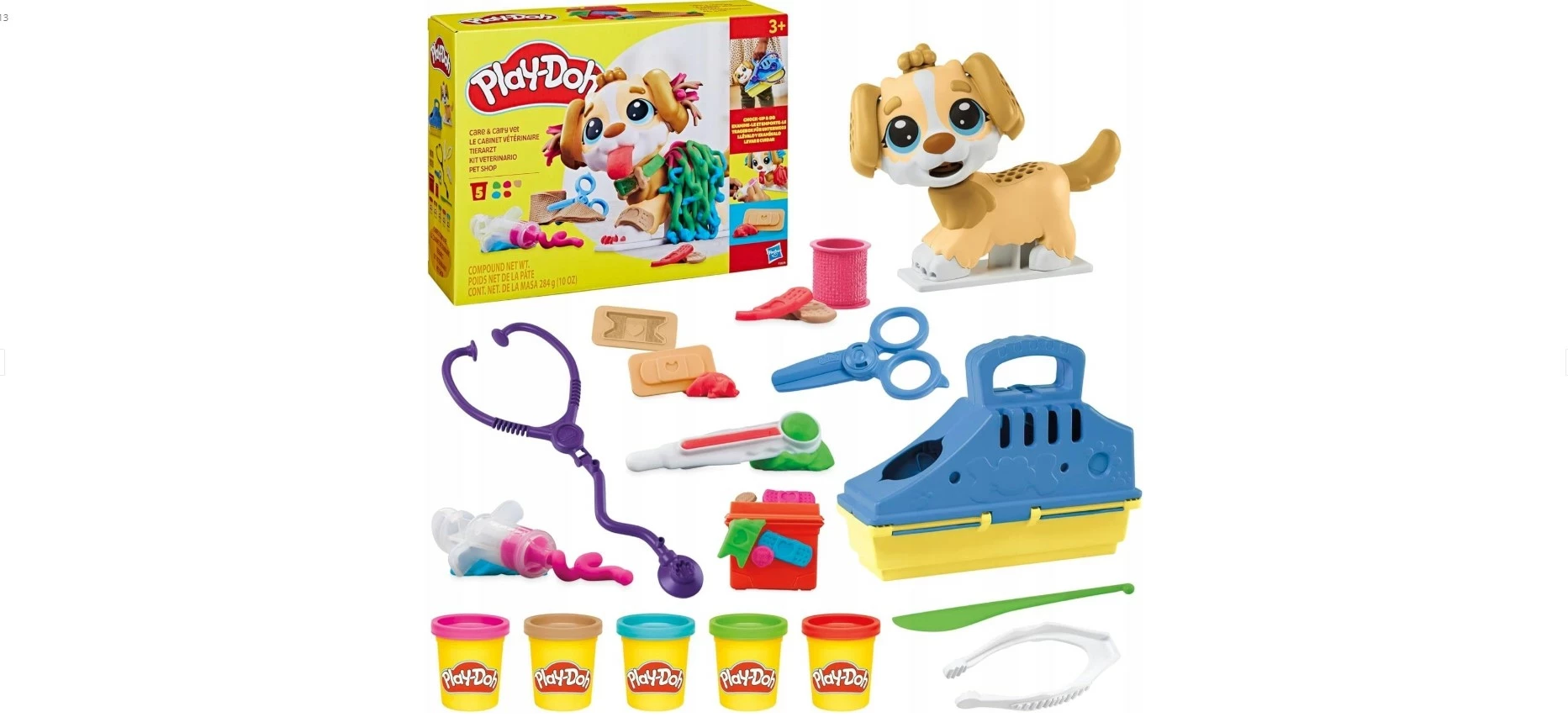 PLAY-DOH CIASTOLINA WIZYTA U WETERYNARZA F3639 | Masy plastyczne ...