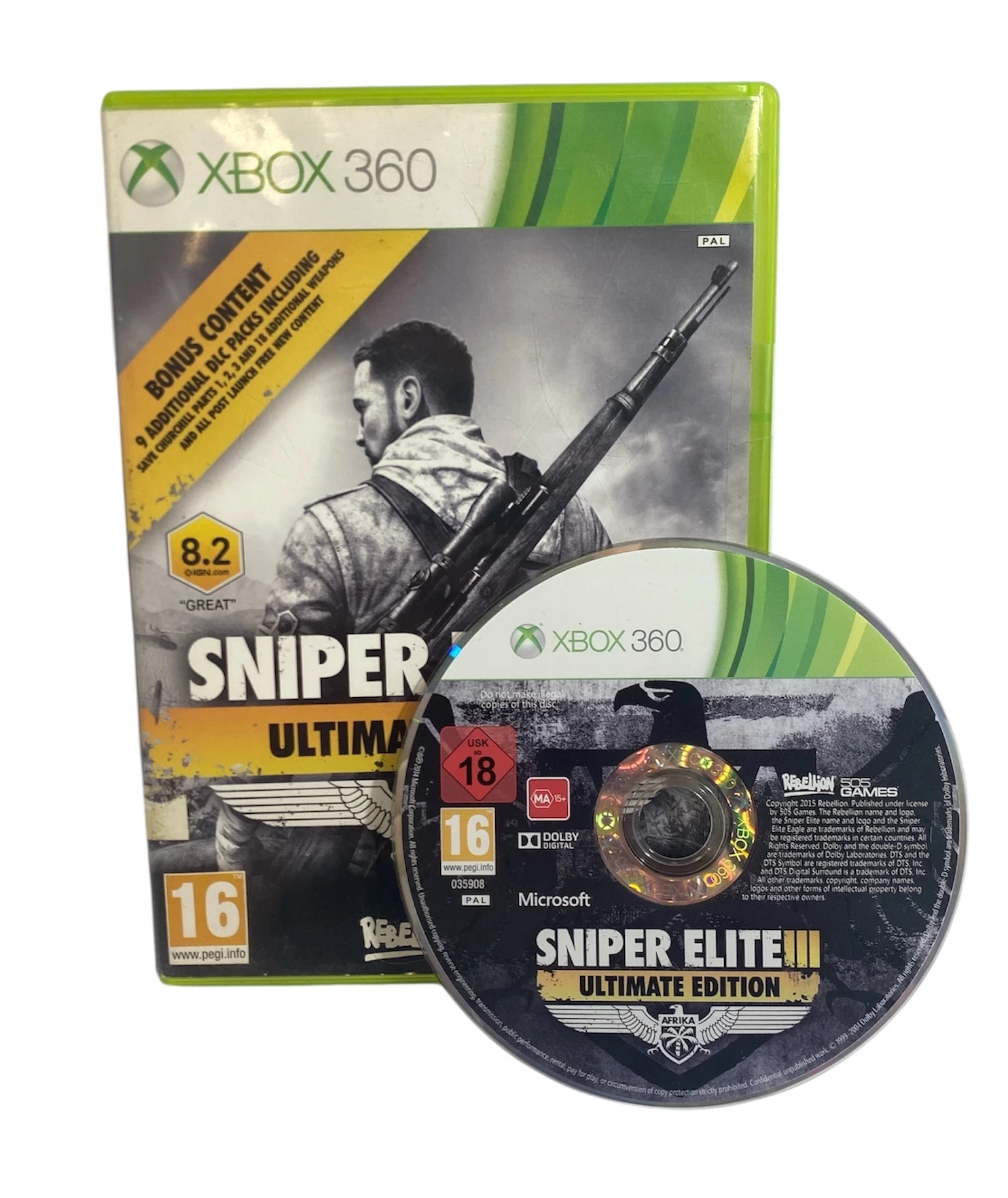 GRA NA XBOX 360 SNIPER ELITE 3 (ULTIMATE EDITION) | Gry na konsole ...