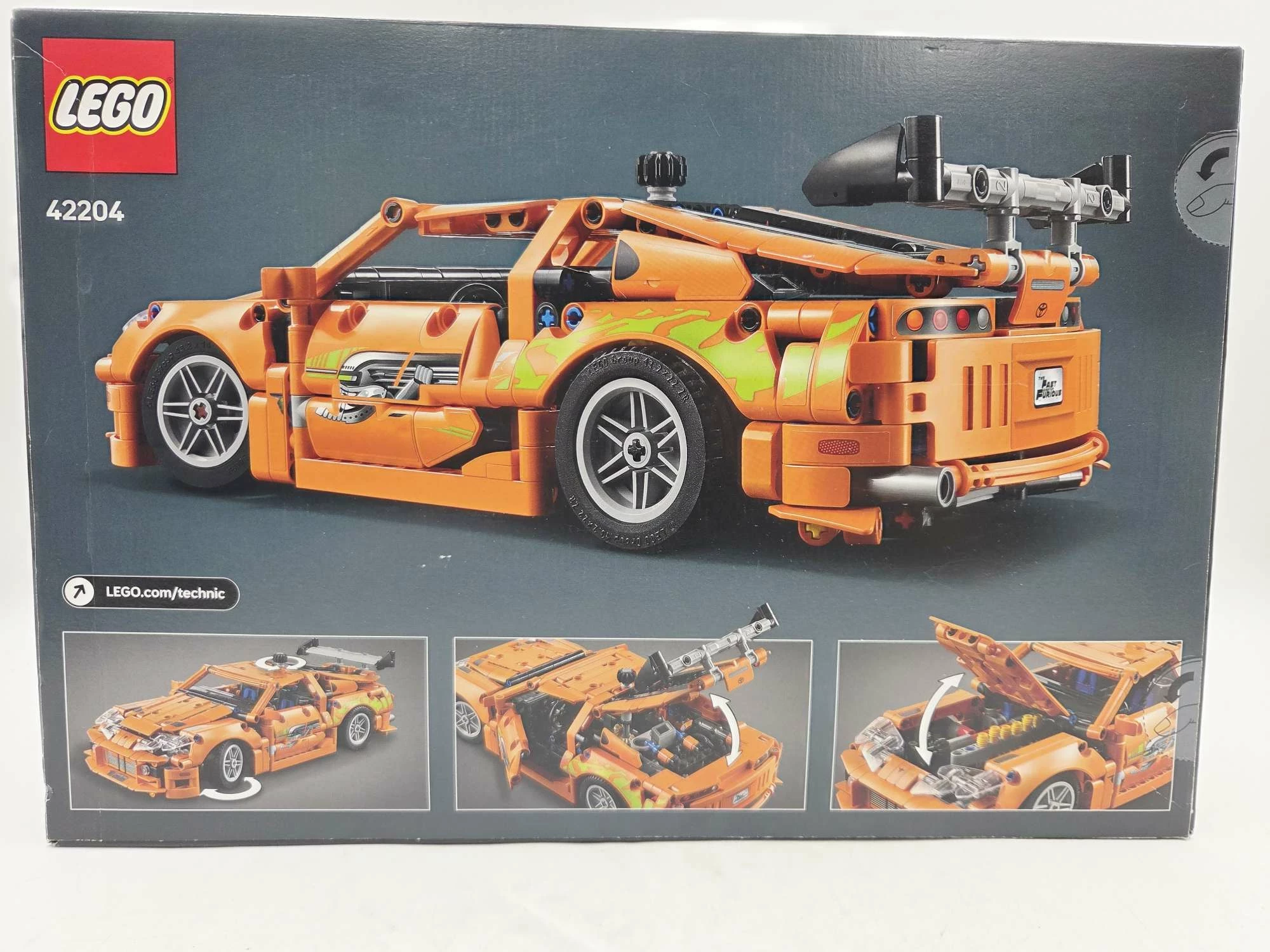 LEGO TECHNIC FAST AND FURIOUS TOYOTA SUPRA MK4 42204#IGŁA | Technic ...
