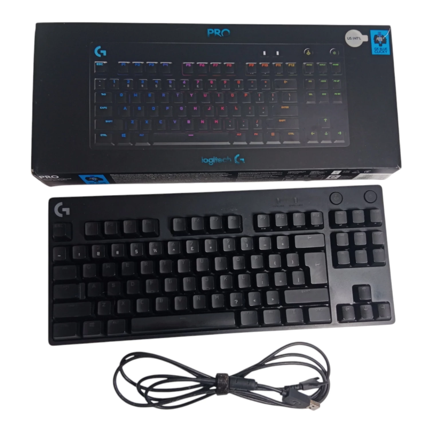 LOGITECH G PRO - PRZEWODOWA MECHANICZNA KLAWIATURA GAMINGOWA YU0039 ...