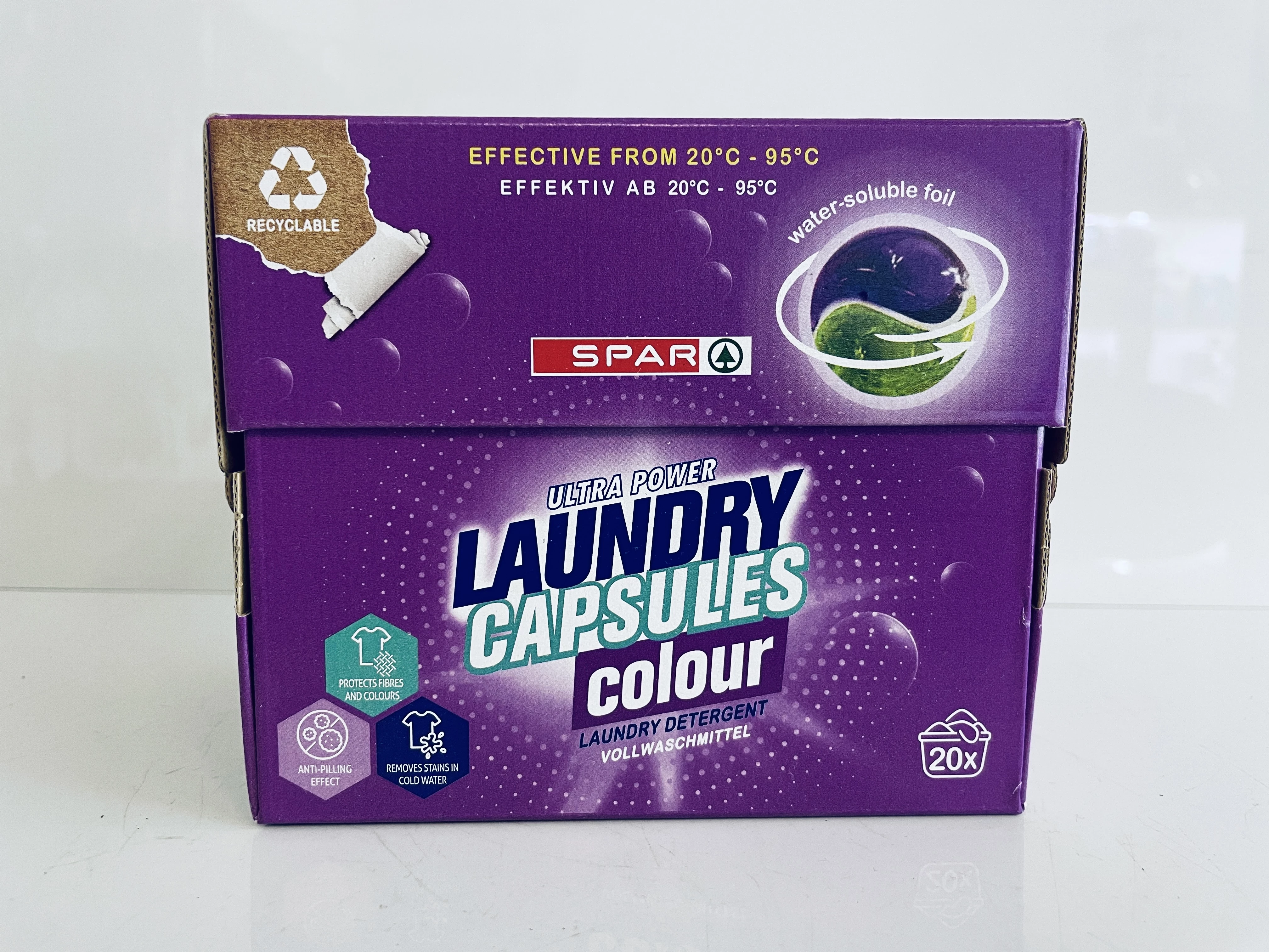 KAPSUŁKI LAUNDRY CAPSULES COLOUR SPAR 20SZT | Kapsułki i tabletki do ...