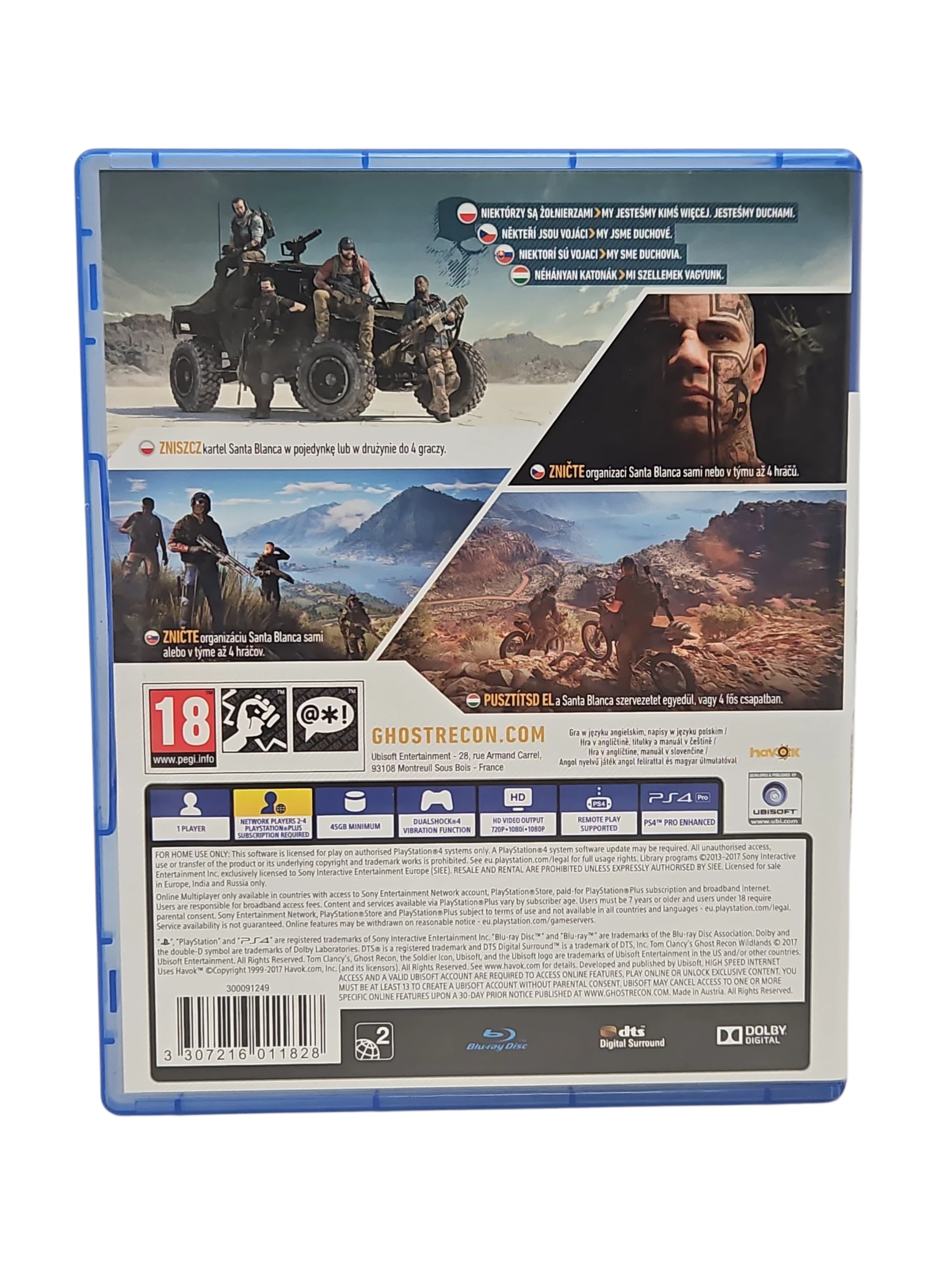 TOM CLANCY'S GHOST RECON: WILDLANDS - DELUXE EDITION PS4 PL | Gry na ...