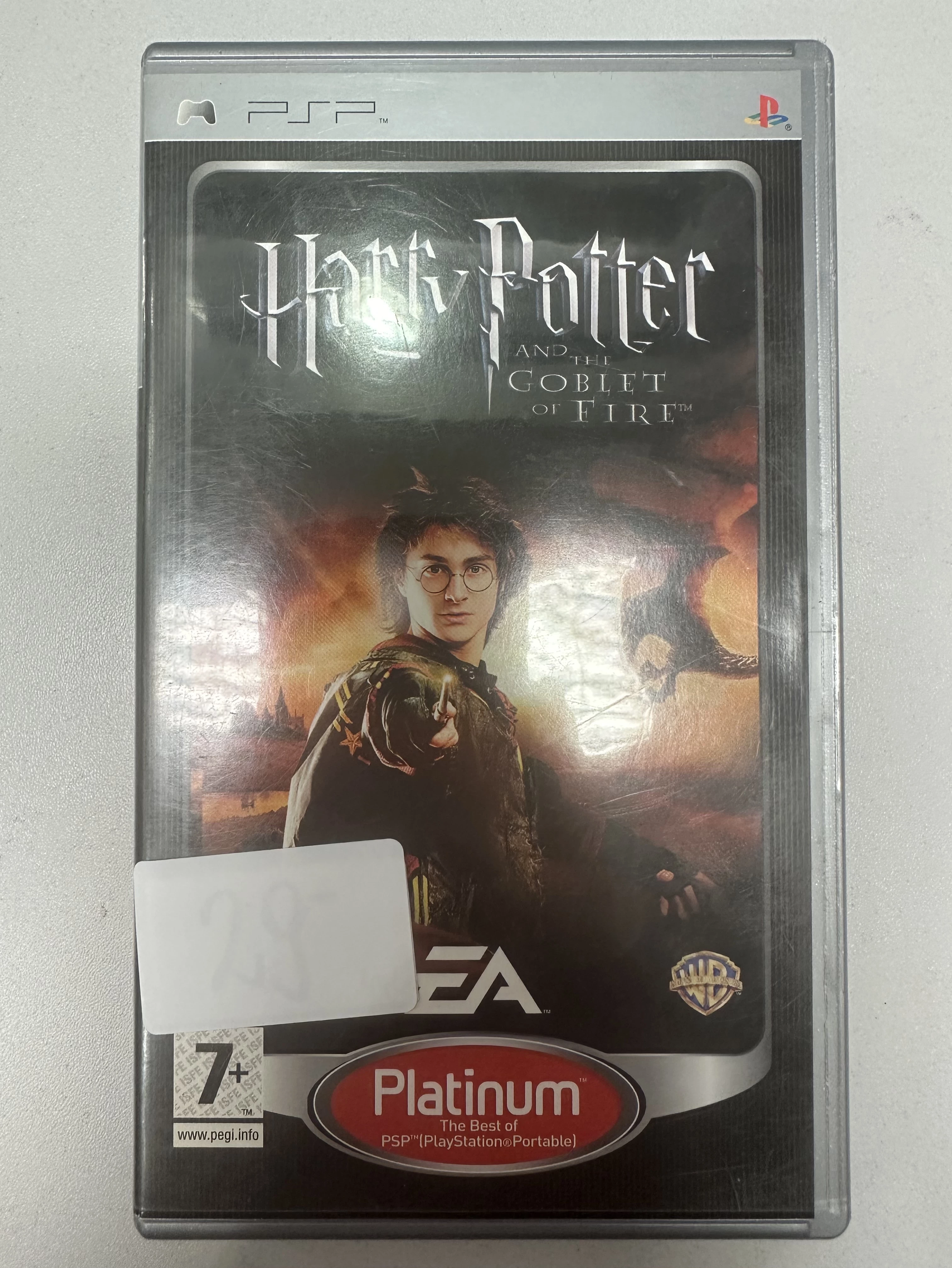 GRA NA PSP HARRY POTTER AND THE GOBLET OF FIRE PLATINUM POLSKA OKŁADKA ...