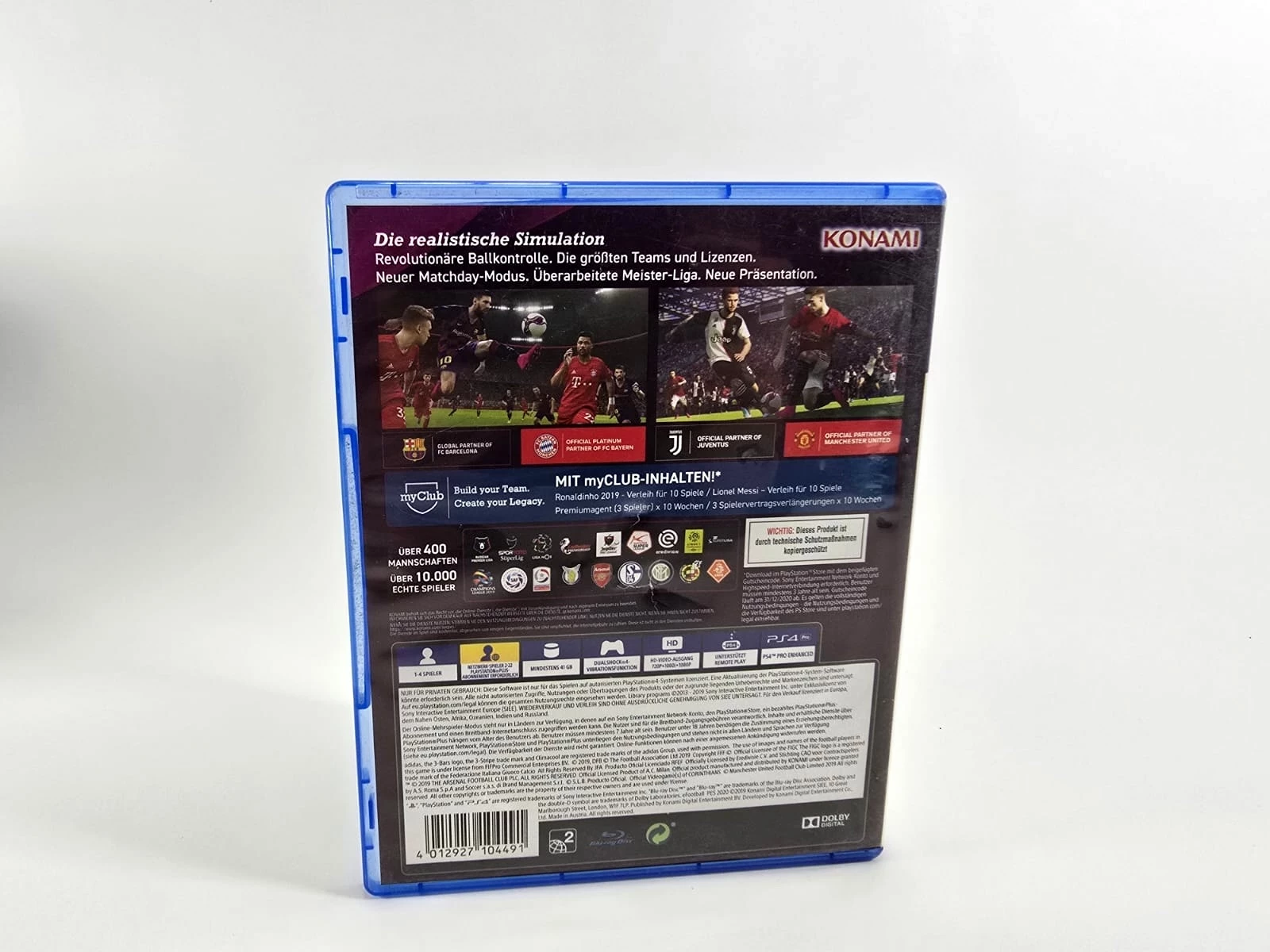 EFOOTBALL PES 2020 PLAYSTATION 4 (PS4) PUDEŁKOWA | Gry na konsole ...