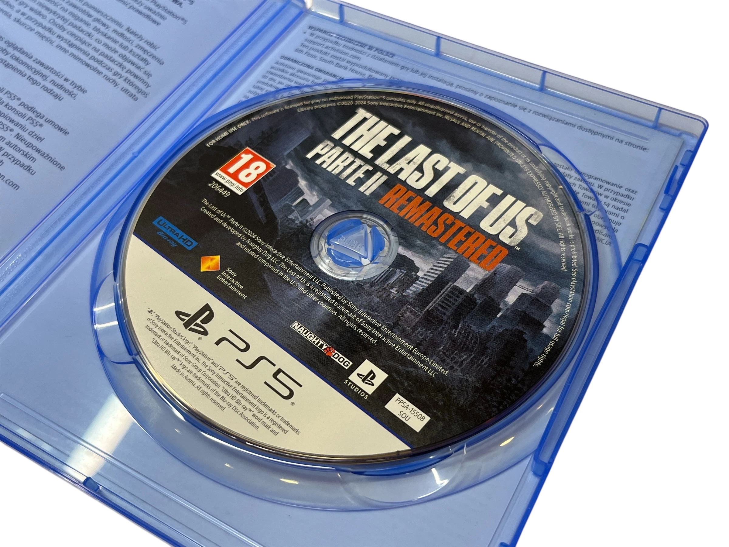KONSOLA PS5 CFI-1216A | 825GB + 1TB | THE LAST OF US PARTE II ...