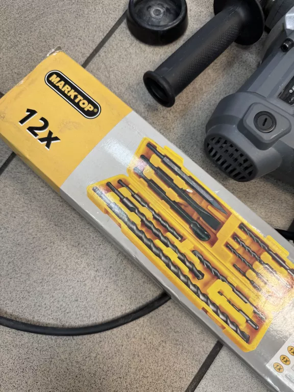 MŁOTOWIERTARKA ROTARY HAMMER SDS PLUS 800 W 001-199 PUD I DOD. WIERTŁA ...