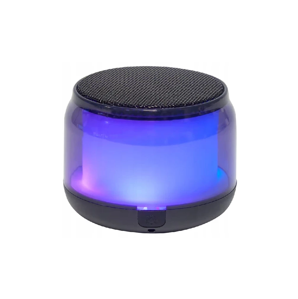 GŁOŚNIK BLUETOOTH ZE ŚWIATŁEM SOLOGIC SL-100 LED RGB 4H 3WATT | Loombard.pl