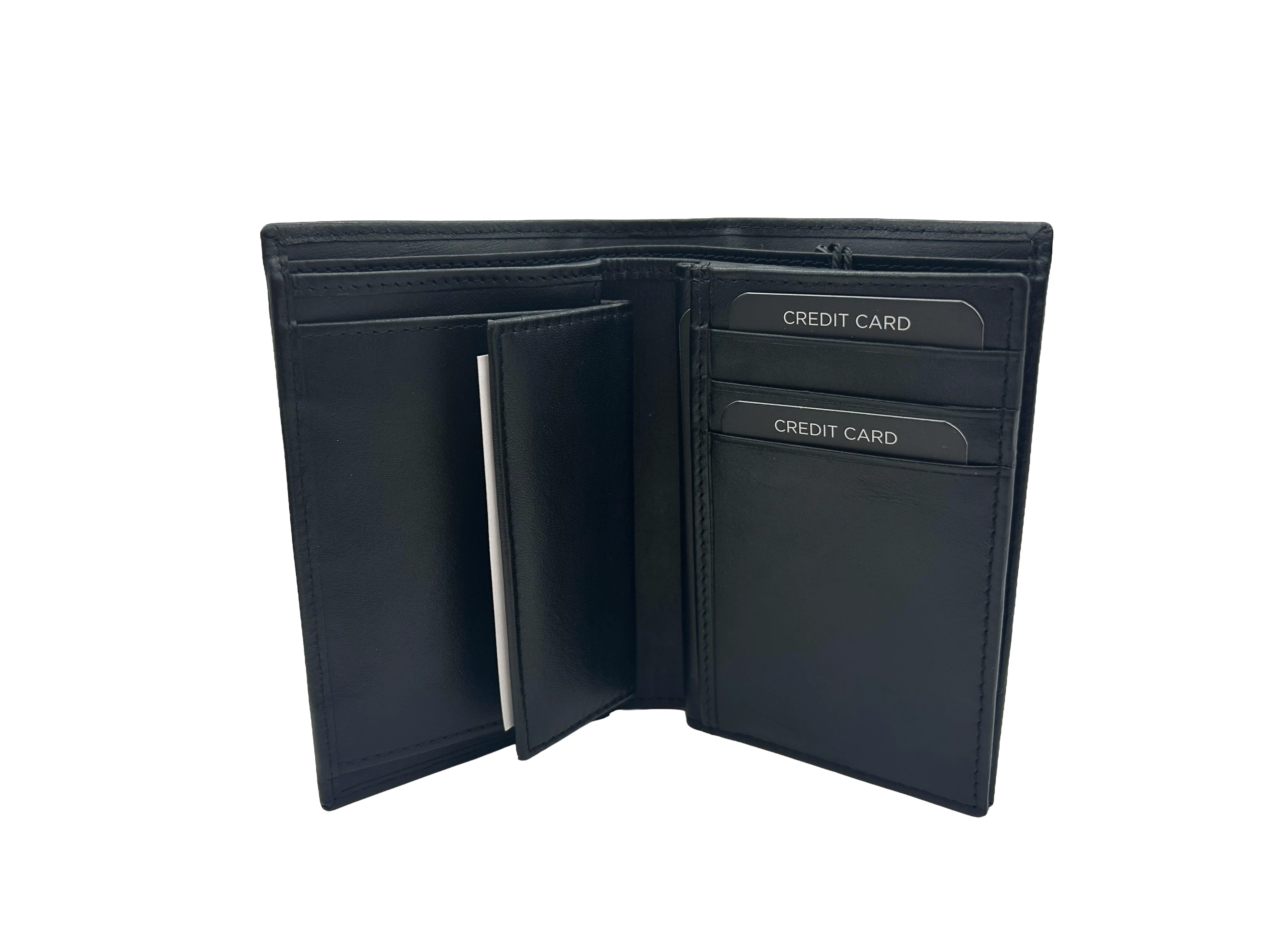 PORTFEL PRÓCHNIK SKÓRA NATURALNA PP4 CZARNY | Portfele | Loombard.pl