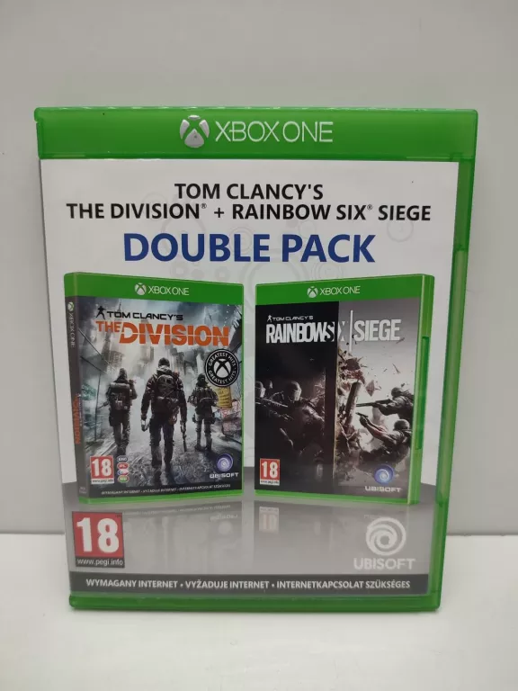GRA NA XBOX ONE TOM CLANCY'S THE DIVISION + RAINBOW SIX SIEGE | Loombard.pl