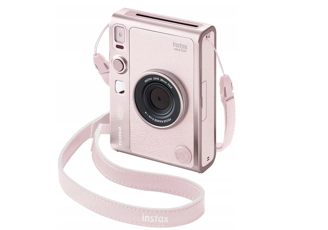 APARAT NATYCHMIASTOWY FUJIFILM INSTAX MINI EVO GENTLE ROSE BLUETOOTH ...