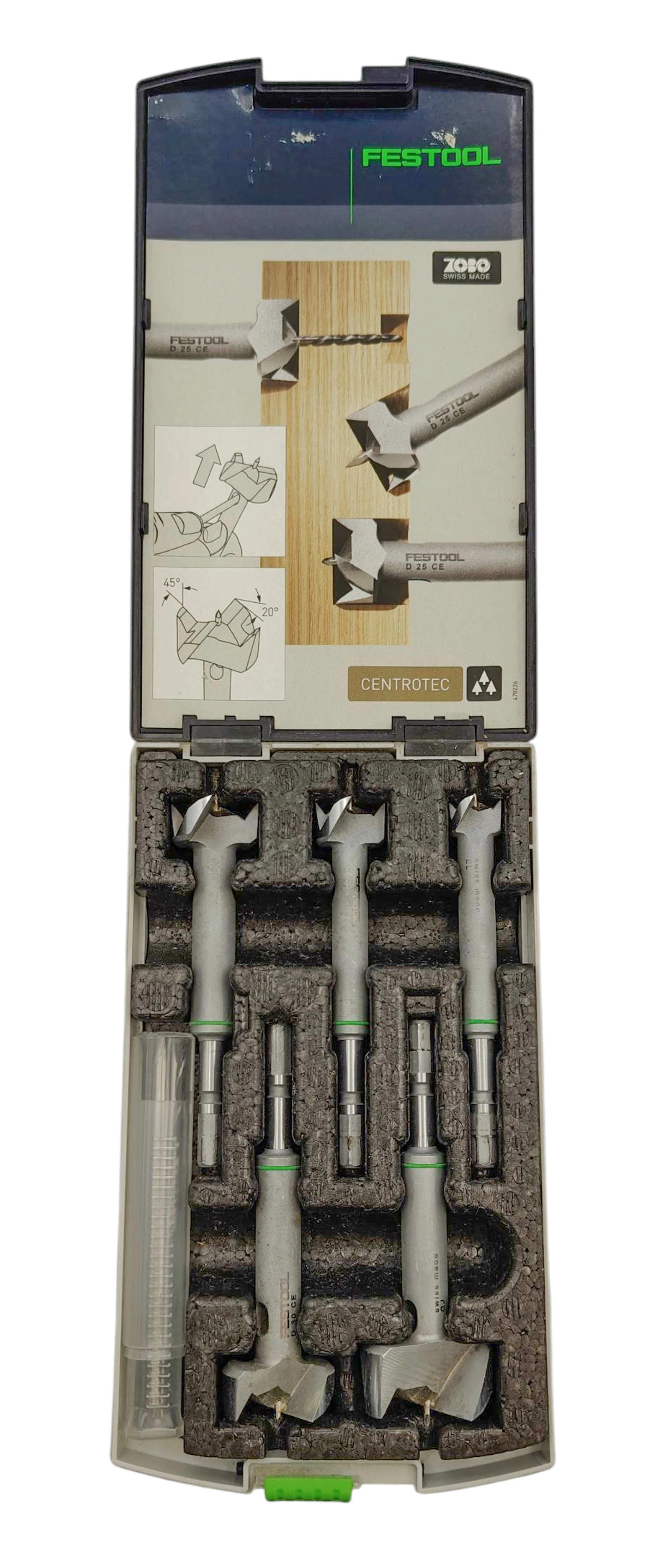 ZESTAW WIERTEŁ FORSTNER FB SET D 15-35 CE-ZOBO FESTOOL | Wiertła ...