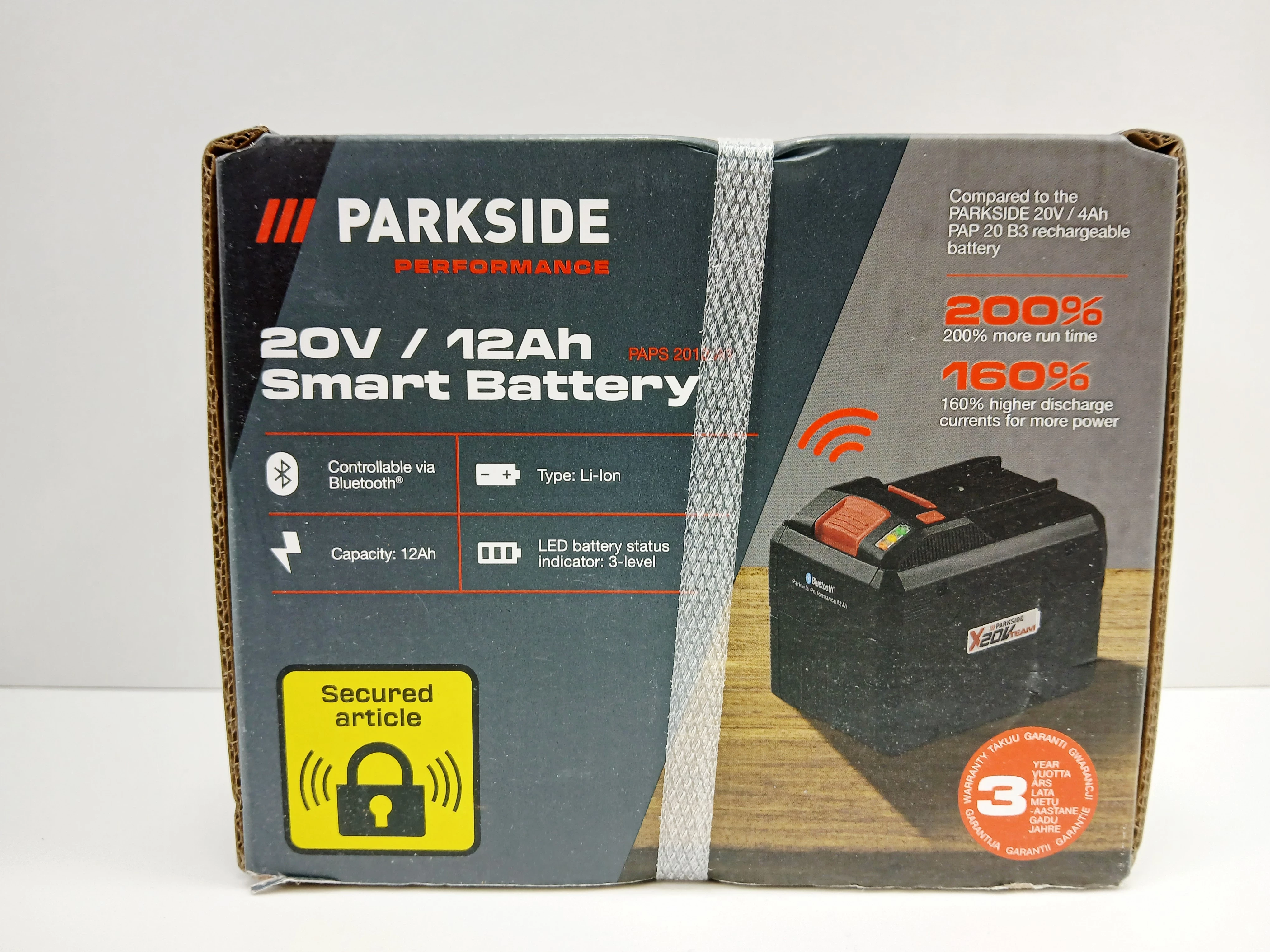 PARKSIDE AKUMULATOR 20V 12AH PAPS 2012 A1 #PLOMBA | Akumulatory do ...