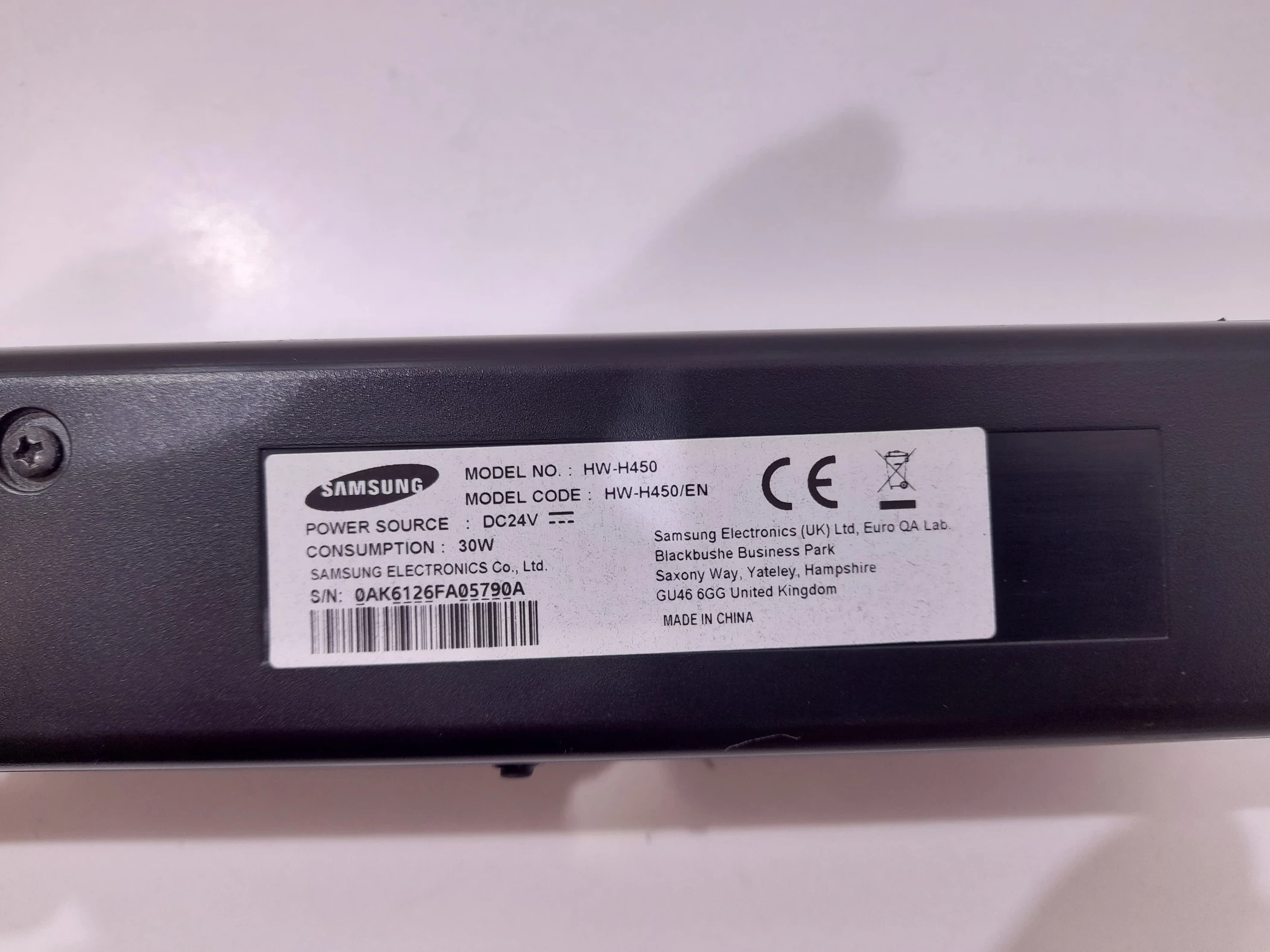 SUBWOOFER AKTYWNY SAMSUNG PS-WH450 130 W + SOUNDBAR SAMSUNG HW-H450 ...