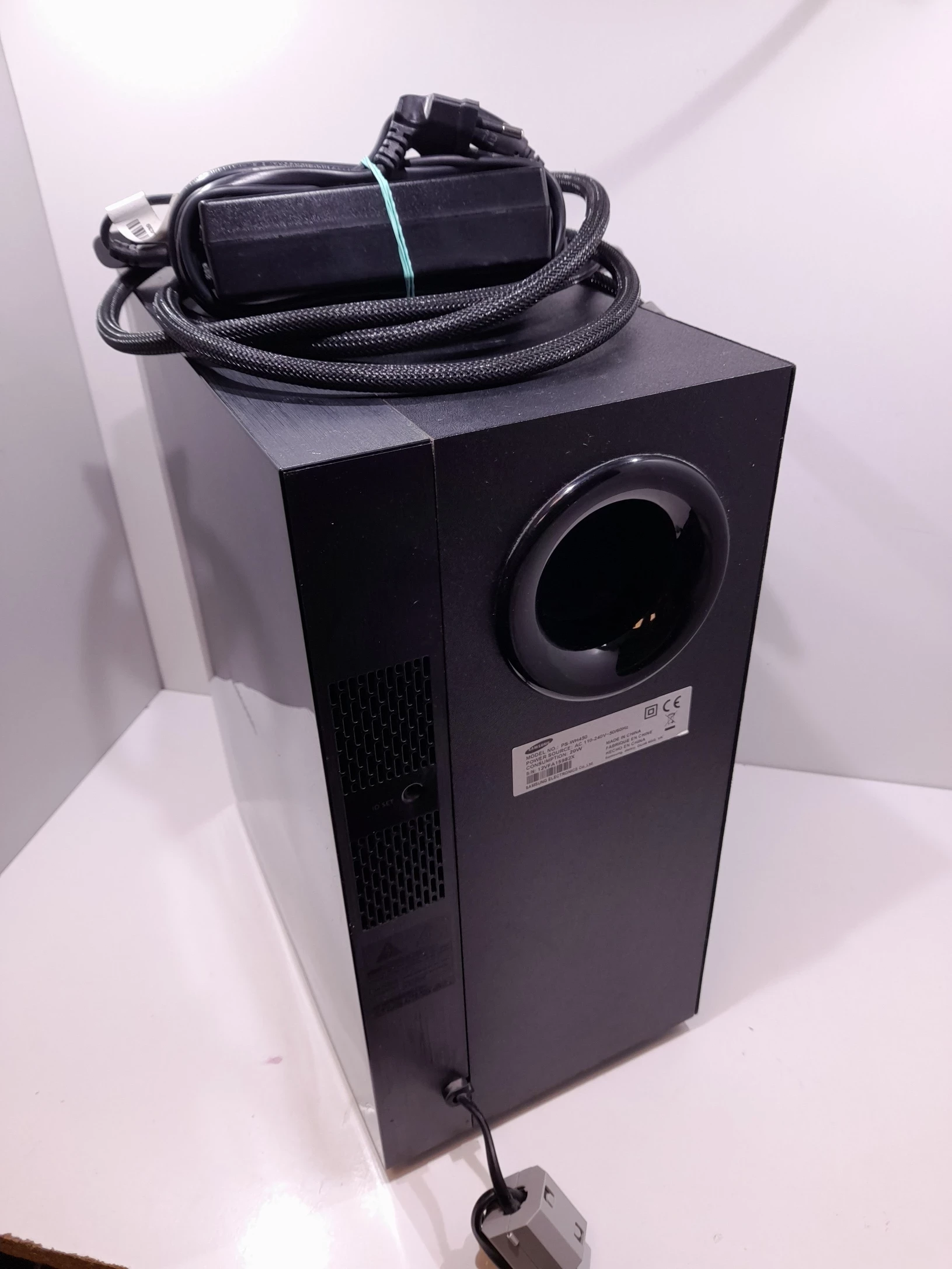 SUBWOOFER AKTYWNY SAMSUNG PS-WH450 130 W + SOUNDBAR SAMSUNG HW-H450 ...