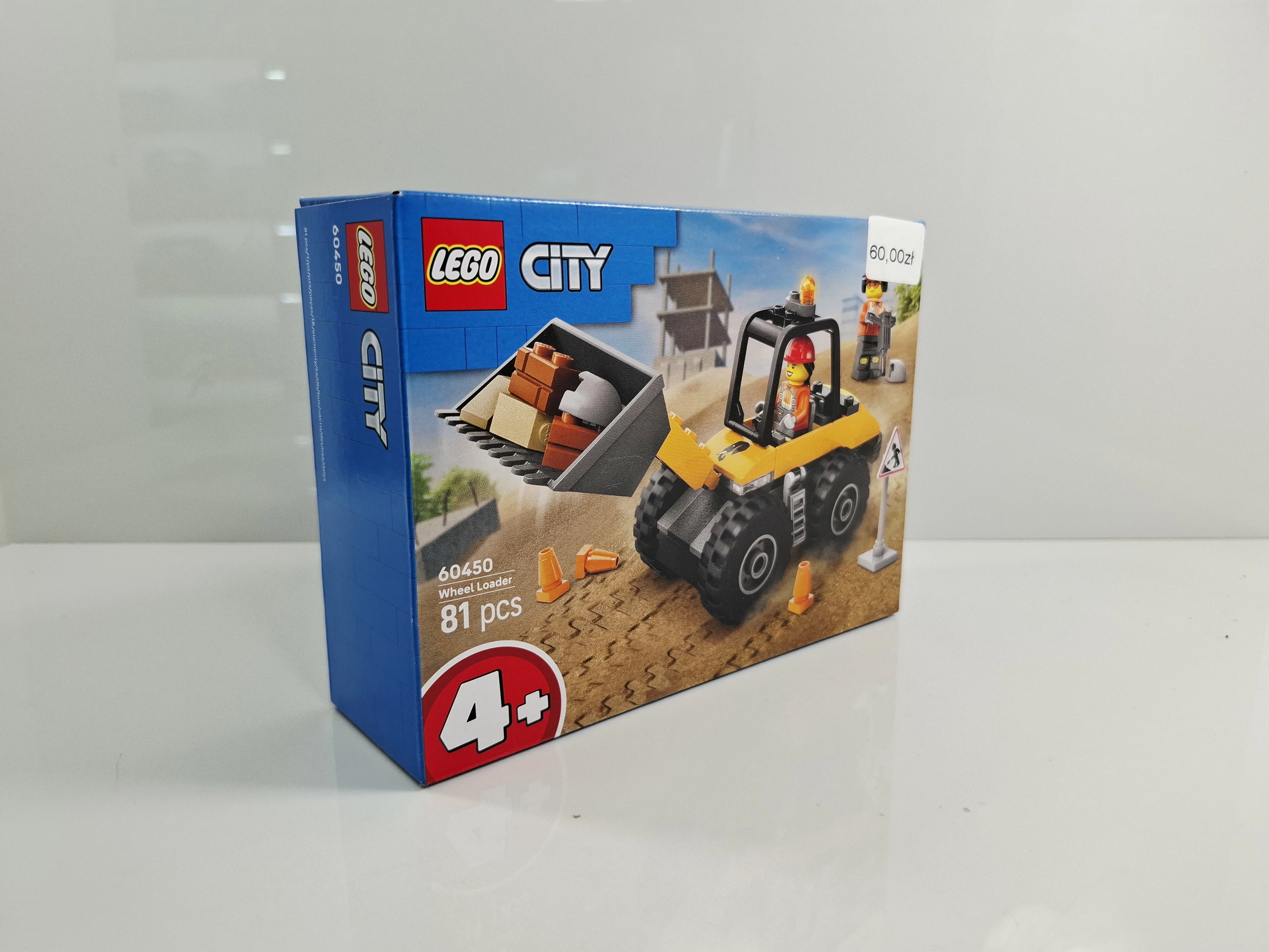 LEGO CITY ŻÓŁTA ŁADOWARKA KOŁOWA 60450 | City | Loombard.pl
