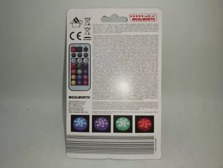 LAMPKA LED UNTERWASSER-LICHT + PILOT | Lampki biurkowe | Loombard.pl