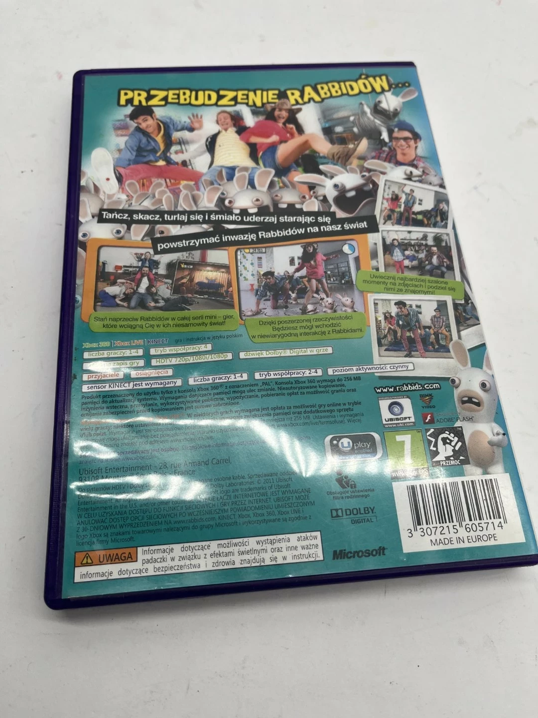 GRA X360 RABBIDS NA ŻYWO I W KOLORZE | Gry na konsole | Loombard.pl